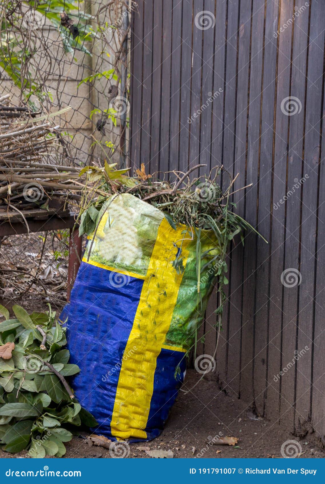 Composting Garden Refuse for Fertiliser Stock Image - Image of cuttings ...