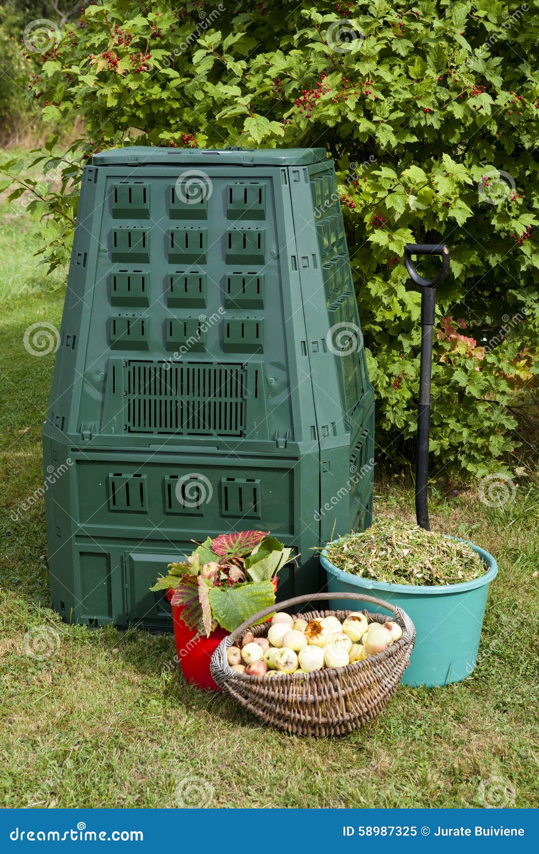 Composting stock image. Image of agriculture, heap, green - 58987325