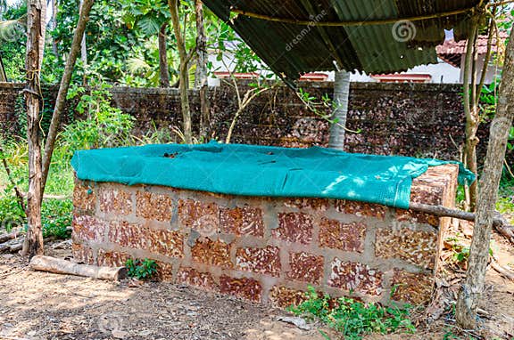 Composting pit stock photo. Image of food, discarded - 277810612