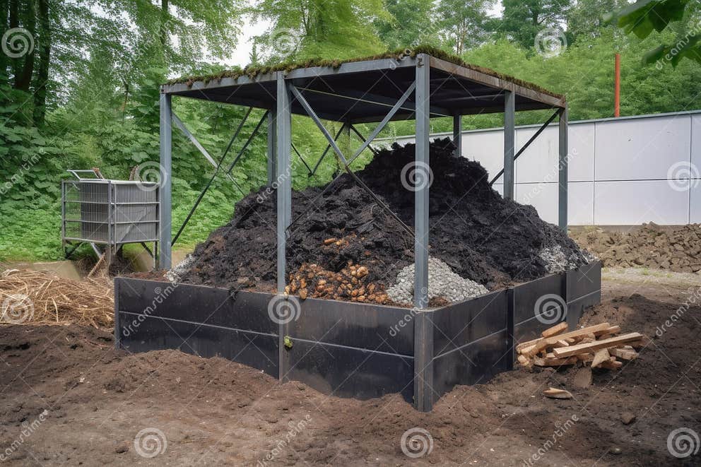 Composting System with Double-layer of Carbon and Nitrogen Rich ...