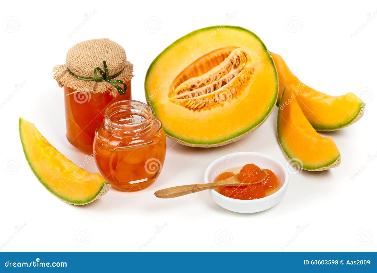 Photos de Confiture Ou Compote De Melon De Cantaloup - Photos de stock ...