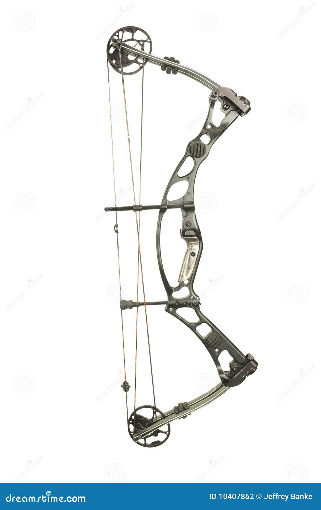 Compound bow stock photo. Image of wheel, hunting, vibration - 10407862