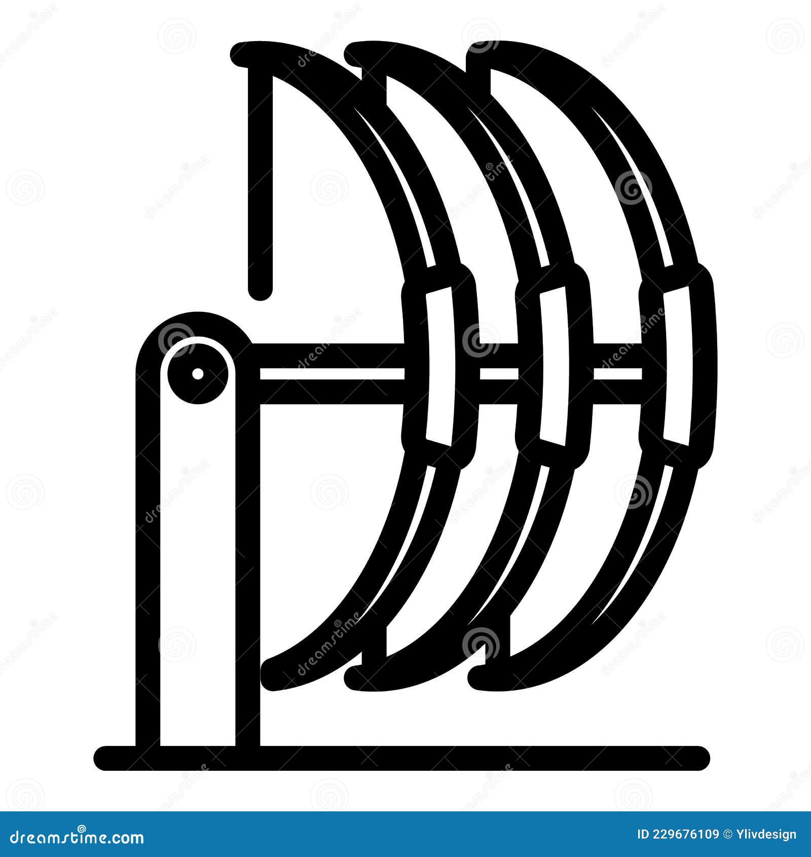 Compound Bow Icon Outline Vector. Archery Arrow Stock Vector ...