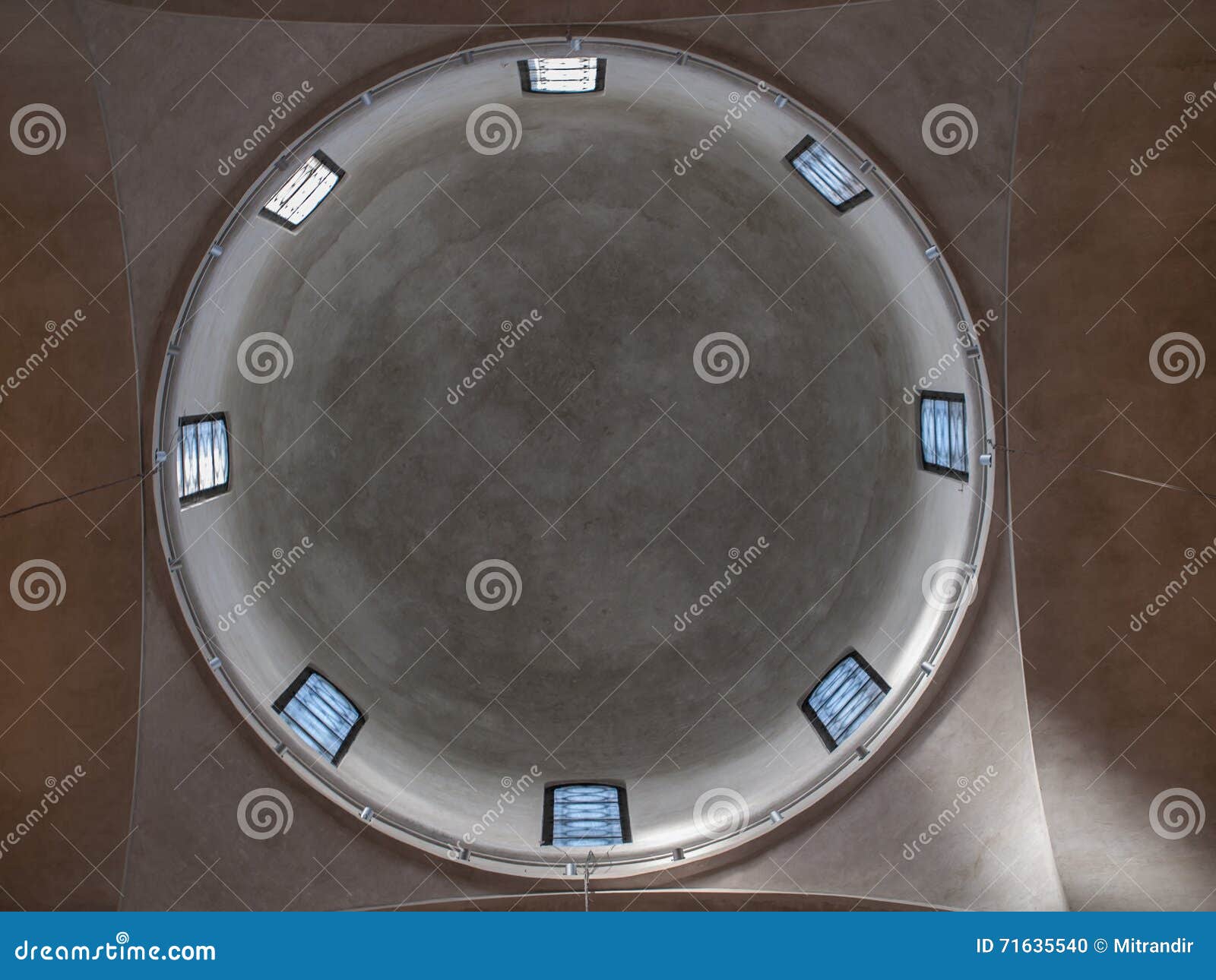 Compound Dome - Interior Shot Stock Photo - Image of column, structure ...