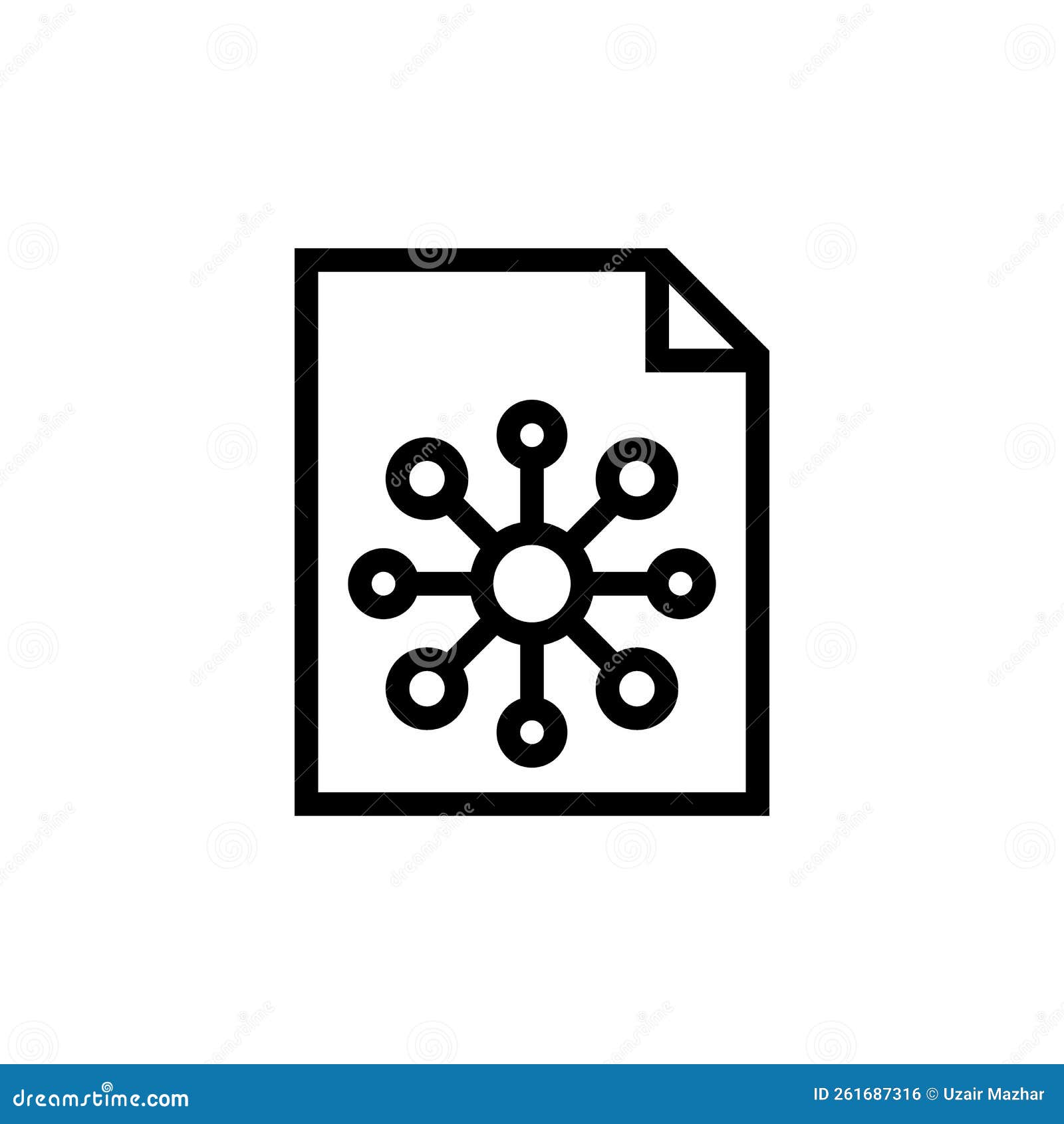 COMPOUND Icon in Vector. Logotype Stock Vector - Illustration of micro ...