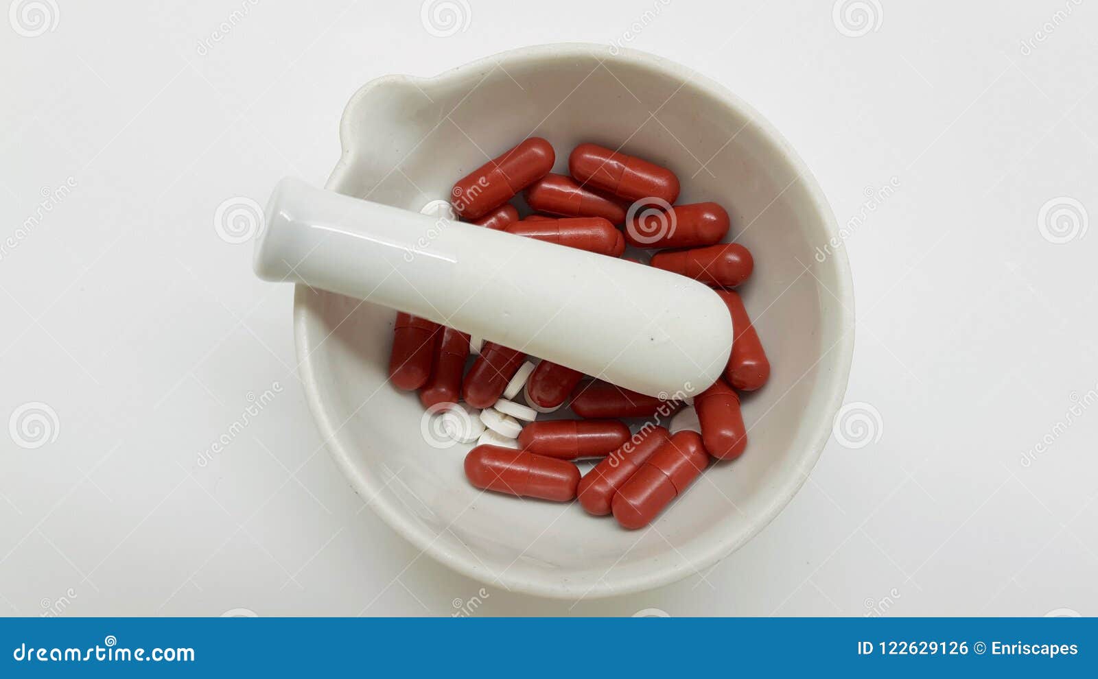Compounding Capsules and Tablets Stock Photo - Image of pharmacy ...