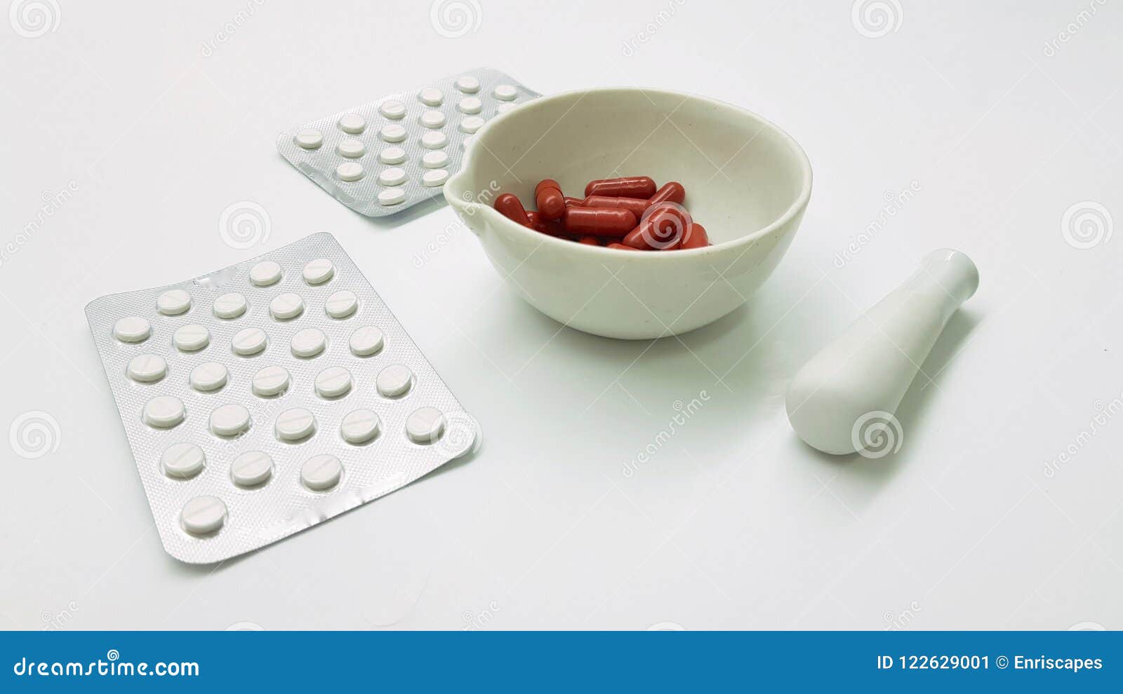 Compounding Capsules and Tablets Stock Image - Image of pharmaceutical ...