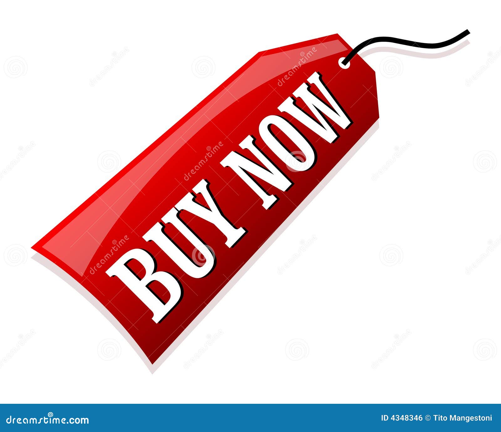 Compra agora ilustração stock. Ilustração de barato, marketing - 4348346