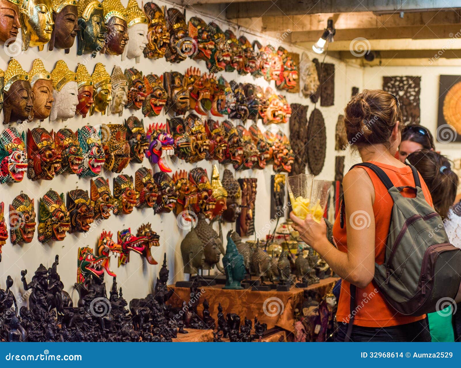 Compra No Mercado De Thachang Imagem de Stock Editorial - Imagem de ...