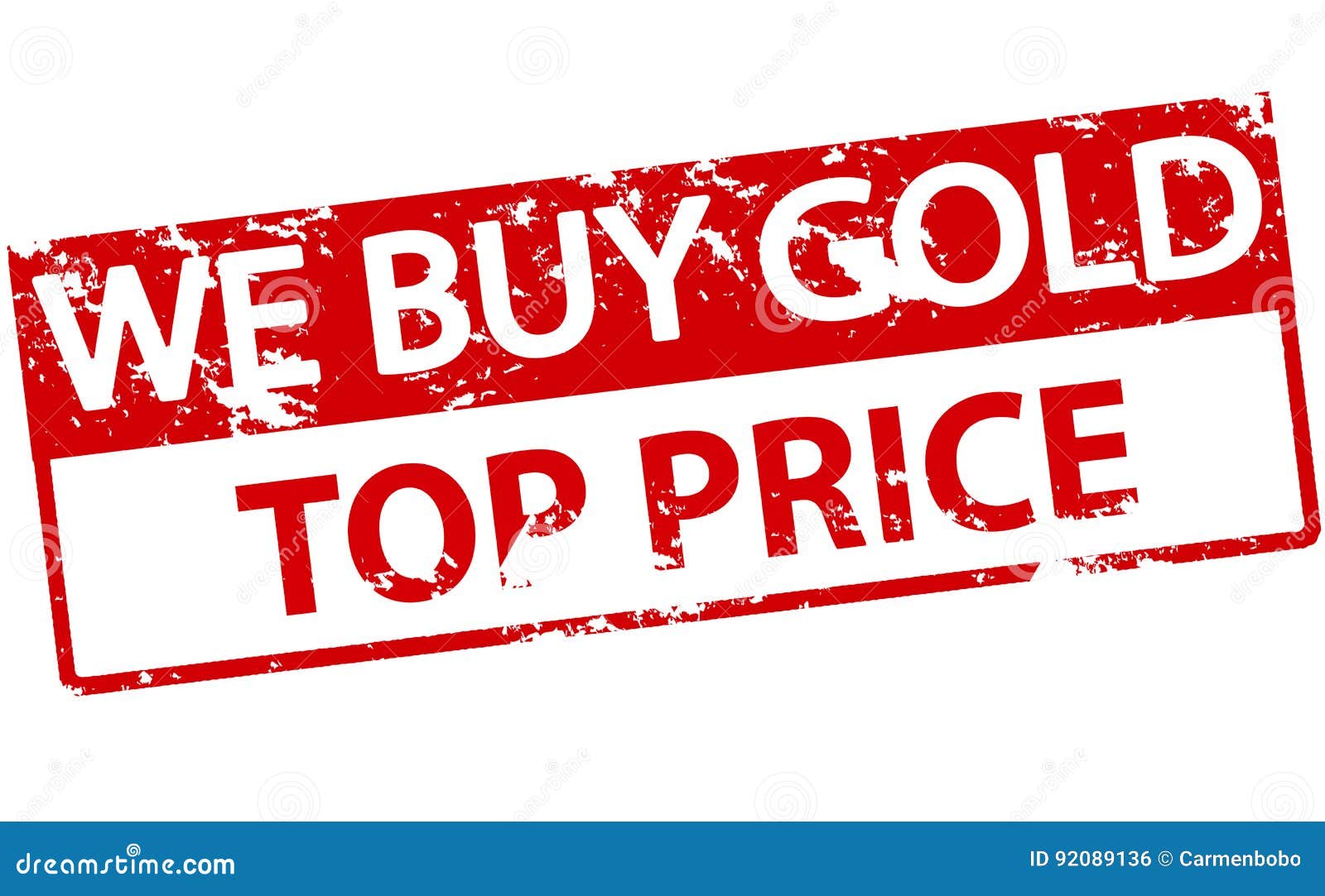 Compramos Oro Precio Superior Stock de ilustración - Ilustración de ...