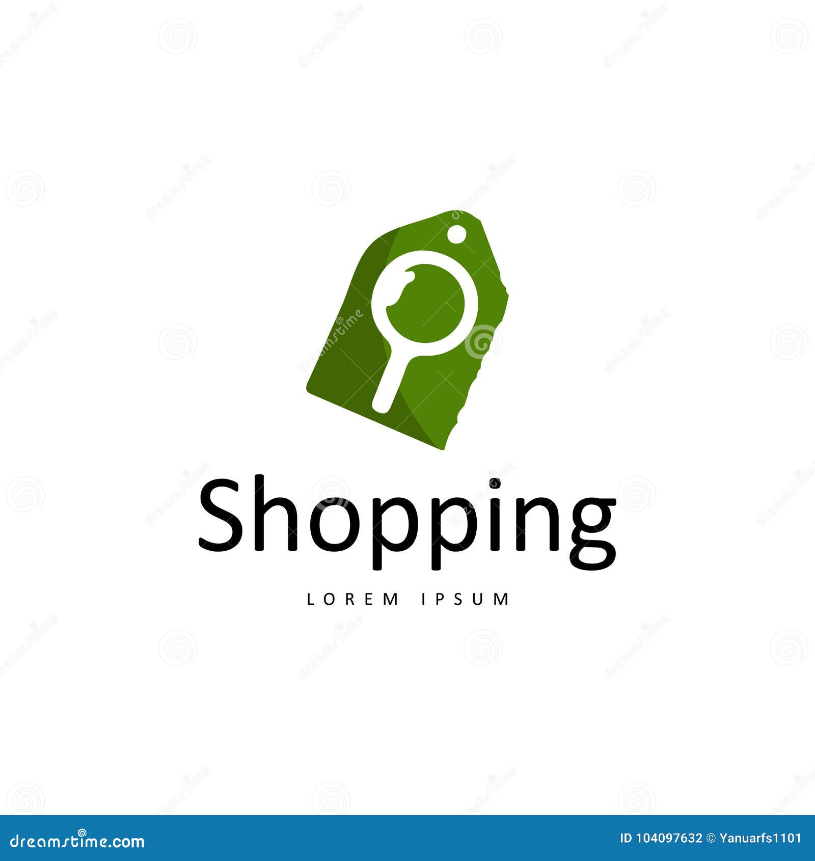 Compras Logo Vector Art Modelo Negocios Ilustración del Vector ...