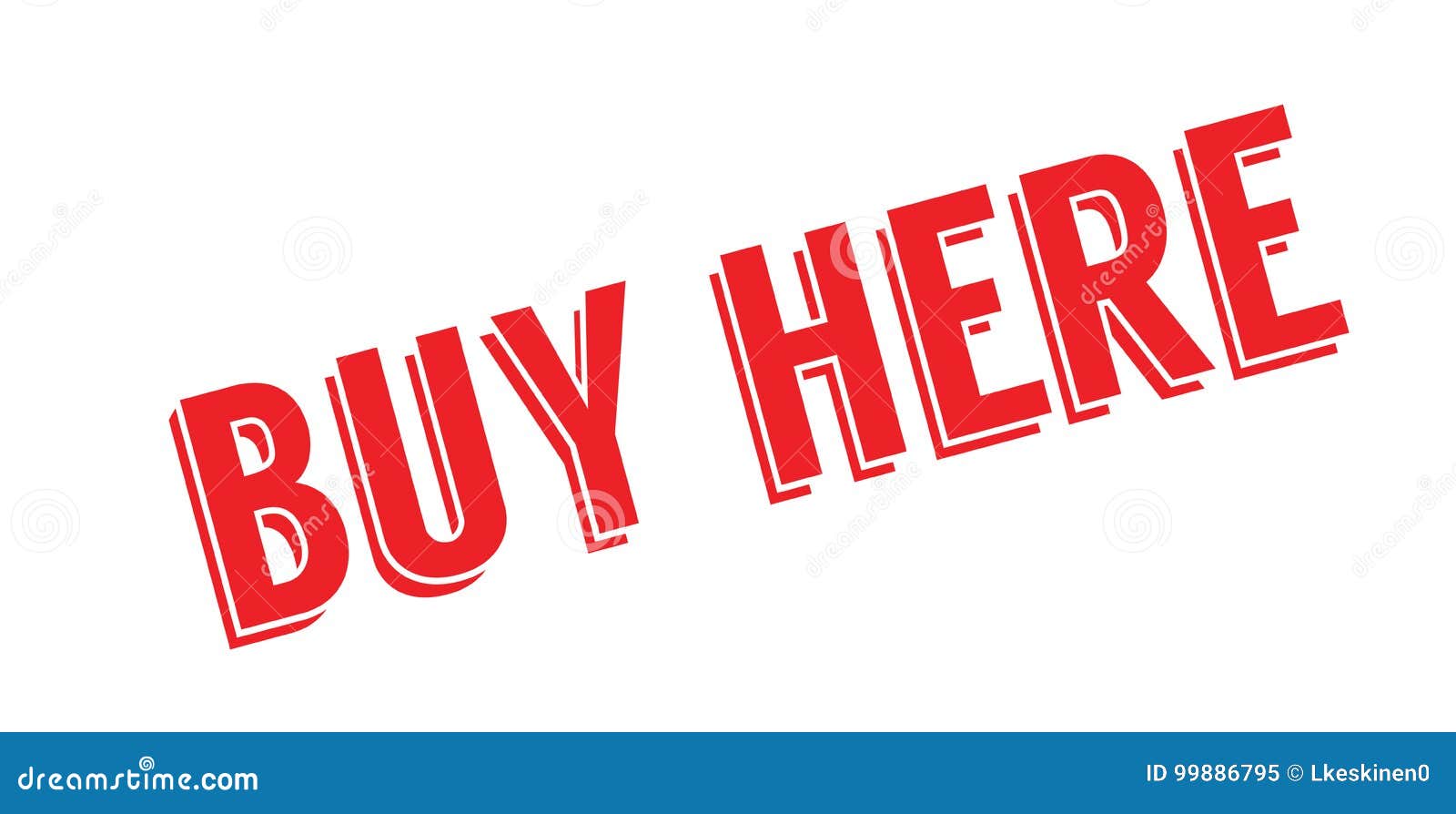 Compre Aqui O Carimbo De Borracha Ilustração do Vetor - Ilustração de ...