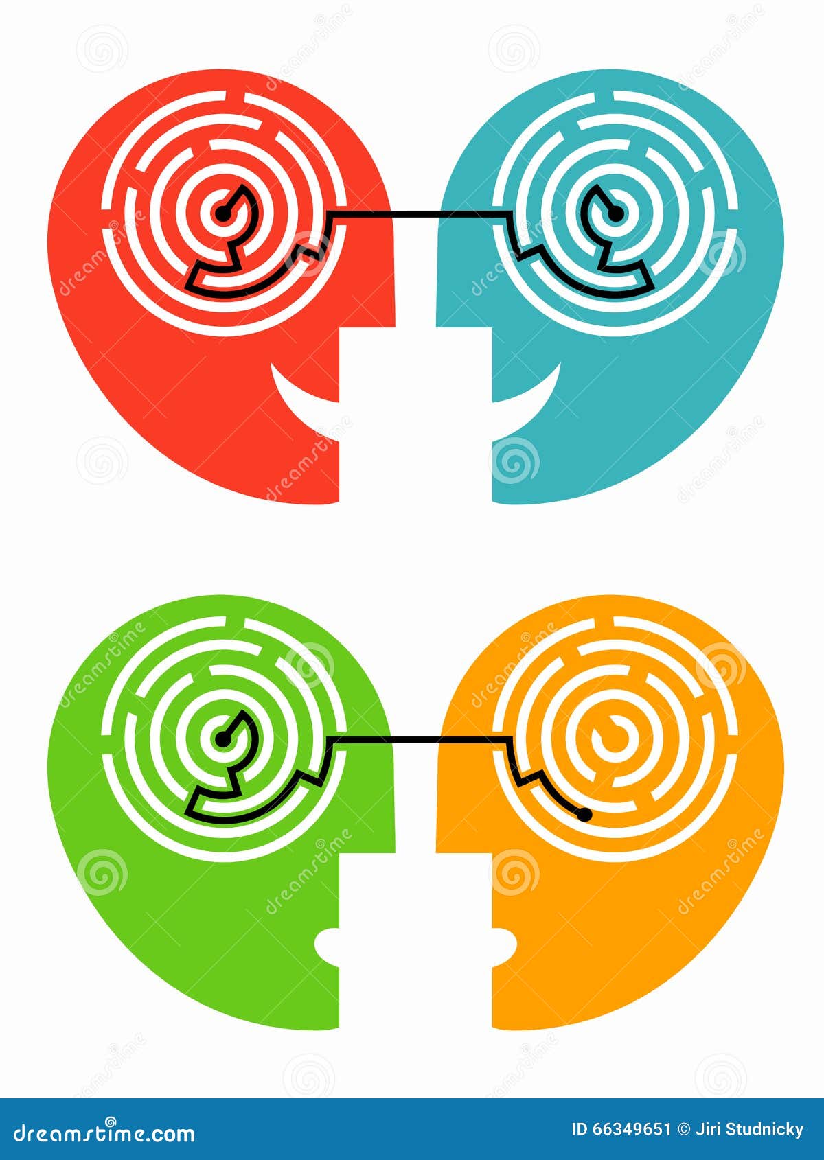 Compreensão E Mal-entendido Ilustração do Vetor - Ilustração de ...