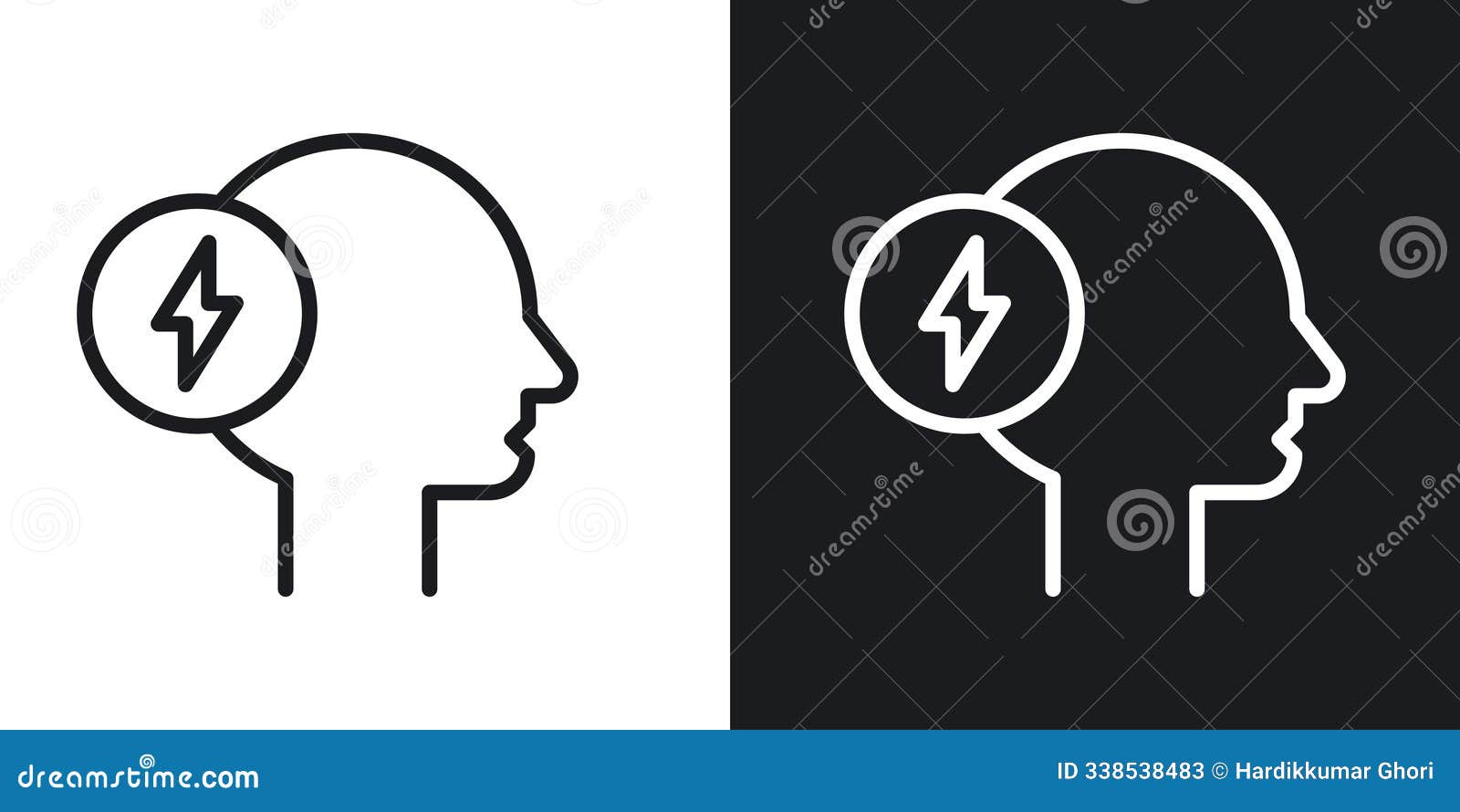 Comprehension Icon Set. Understand Wisdom and Rational Thinking Light ...