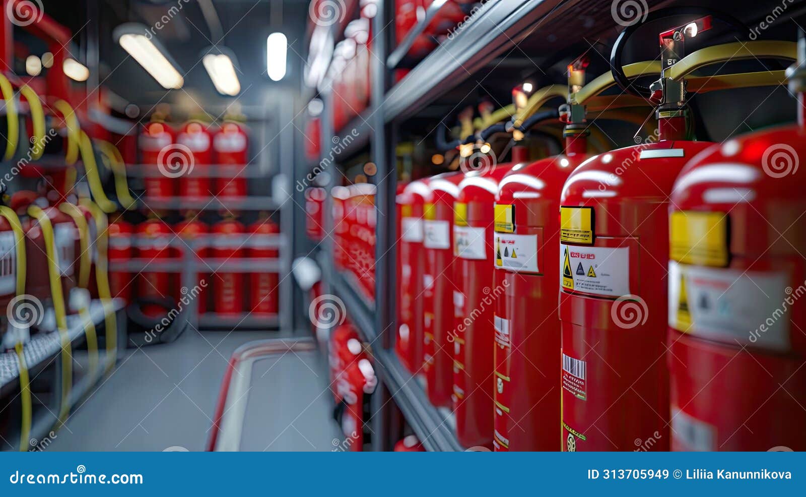 A Comprehensive Array of Fire Safety Solutions, Including Extinguishers ...