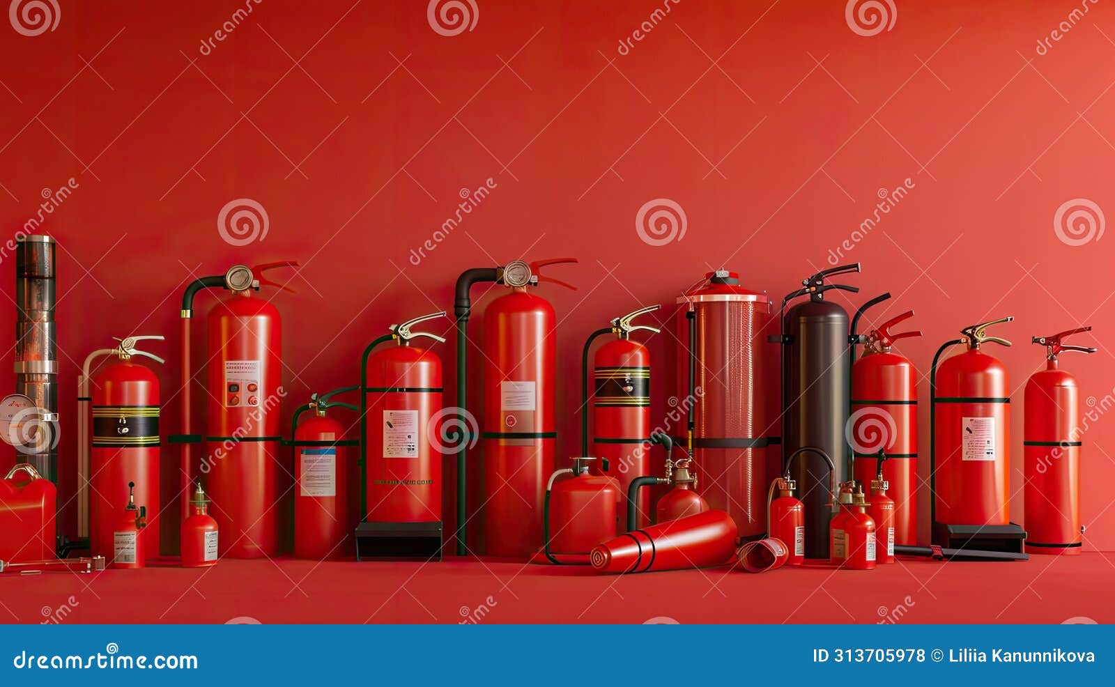 A Comprehensive Array of Fire Safety Solutions, Including Extinguishers ...
