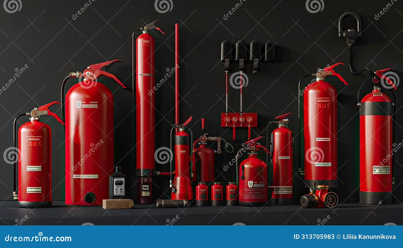 A Comprehensive Array of Fire Safety Solutions, Including Extinguishers ...