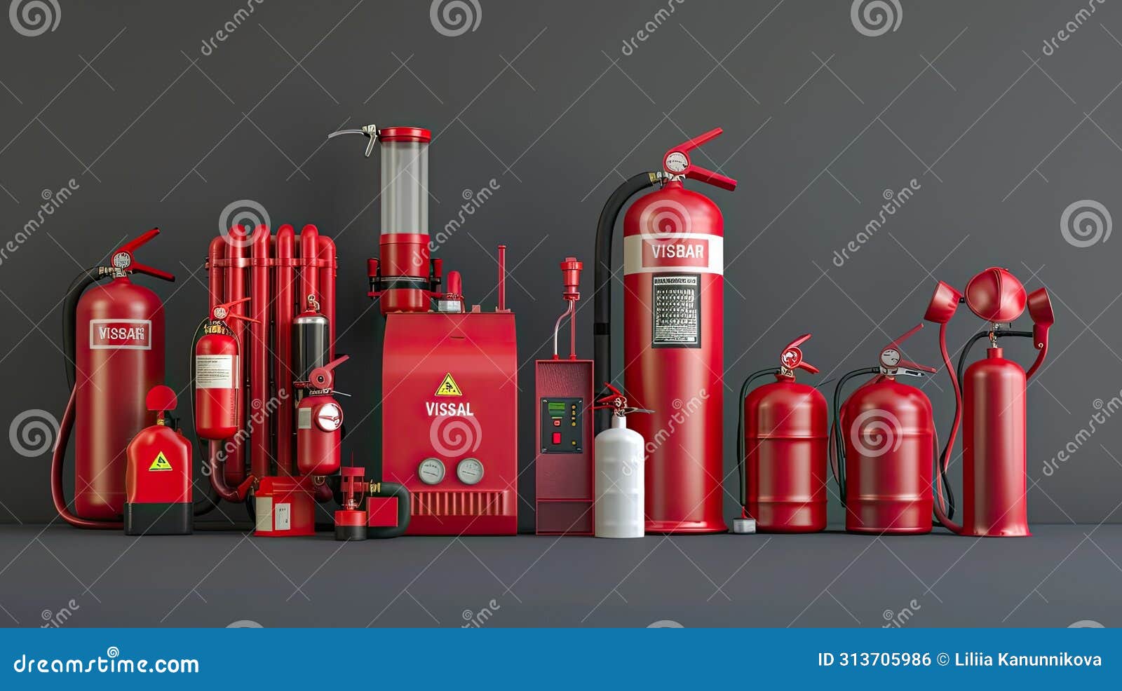 A Comprehensive Array of Fire Safety Solutions, Including Extinguishers ...