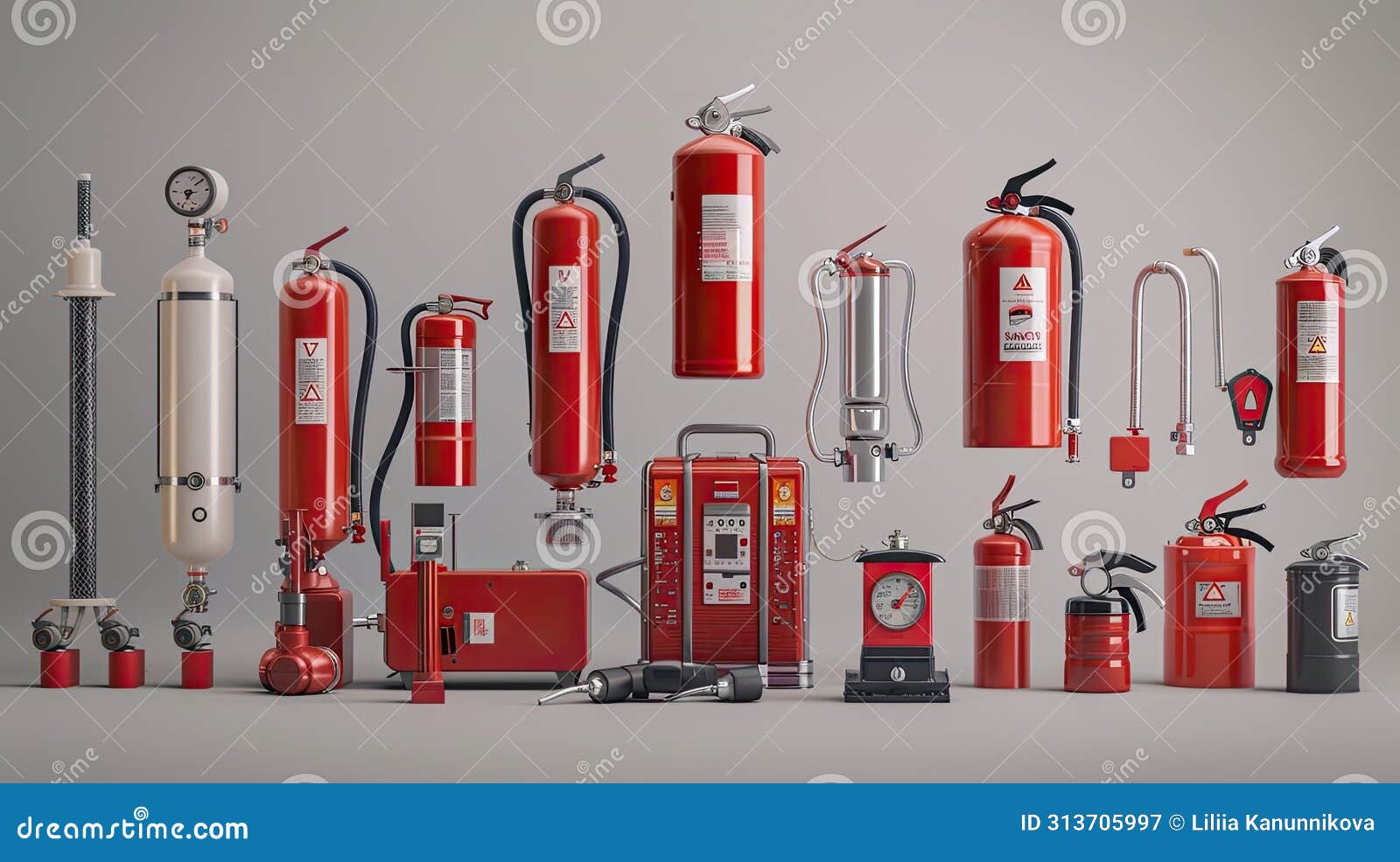 A Comprehensive Array of Fire Safety Solutions, Including Extinguishers ...