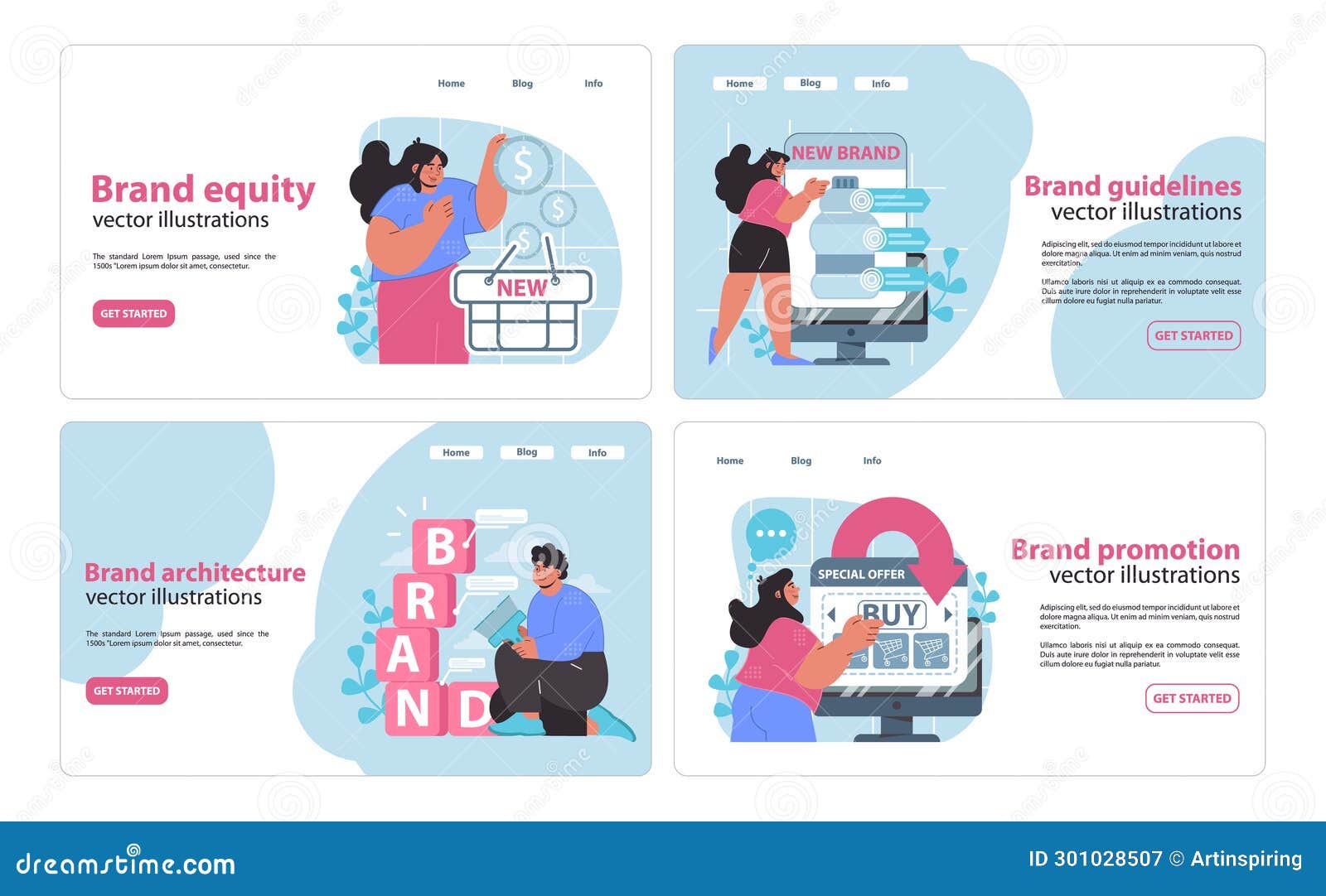 Comprehensive Branding Pack. Visualizing Brand Equity, Outlining ...