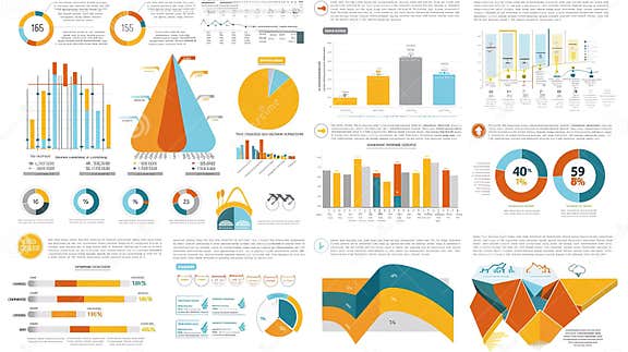 Comprehensive Data Visualization Showcasing Statistical Trends and ...