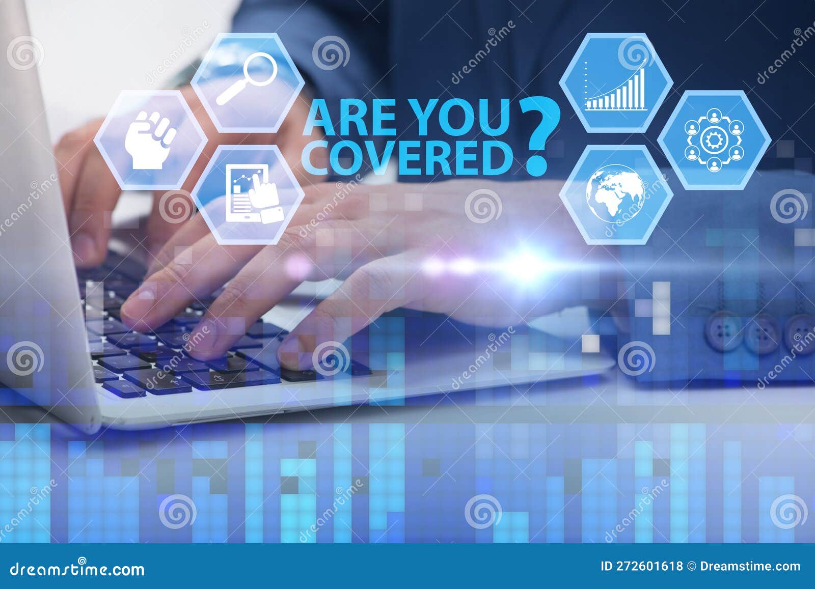 Comprehensive Insurance Concept with Question Stock Photo - Image of ...