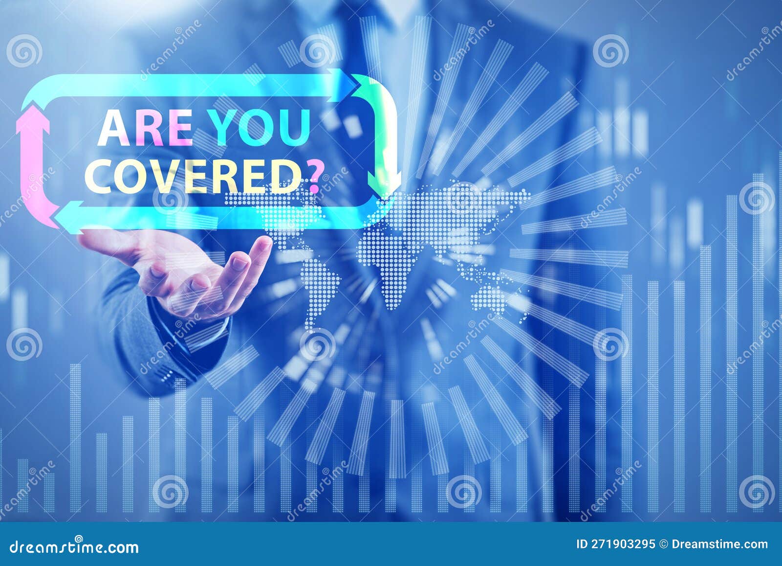 Comprehensive Insurance Concept with Question Stock Image - Image of ...