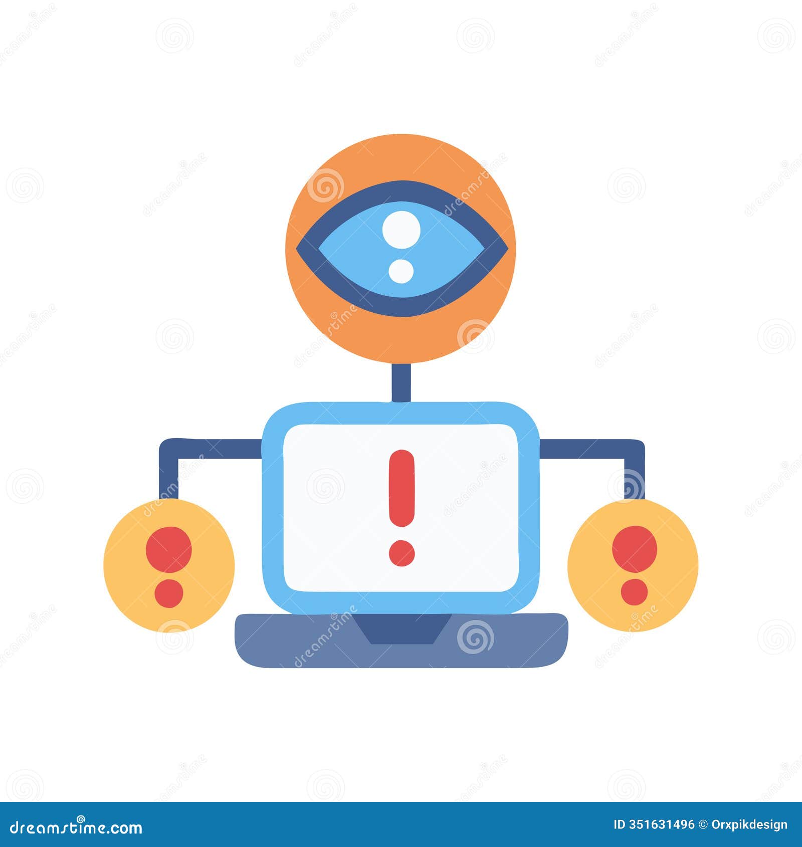 Comprehensive Intrusion Detection Icon Illustration Stock Illustration ... Comprehensive Intrusion Detection Icon Illustration Stock Illustration ...