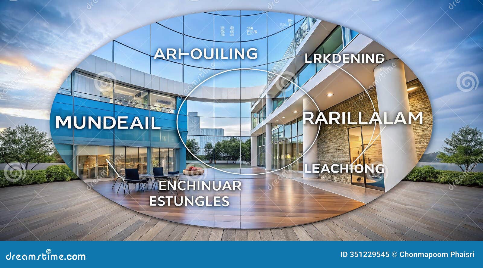 Comprehensive Language Skills Education Logo Visual Representation of ...