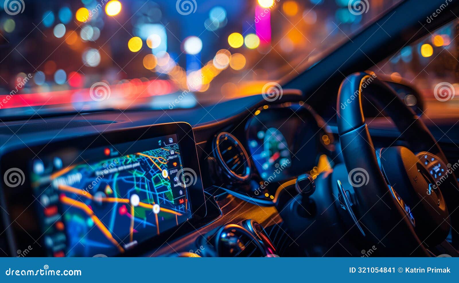 Comprehensive Map Interface, GPS Navigation System, Navigation and ...