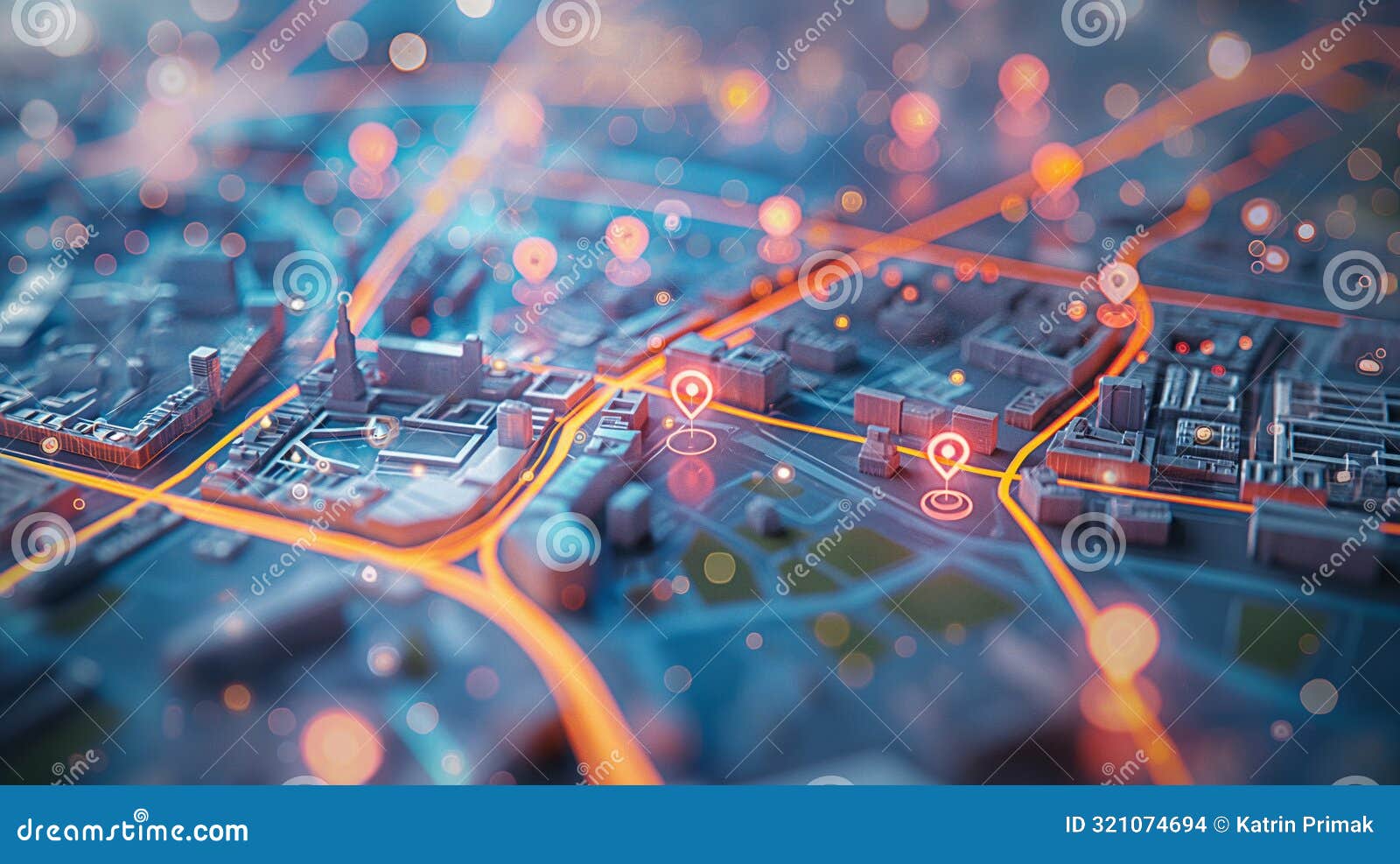 Comprehensive Map Interface, GPS Navigation System, Navigation and ...