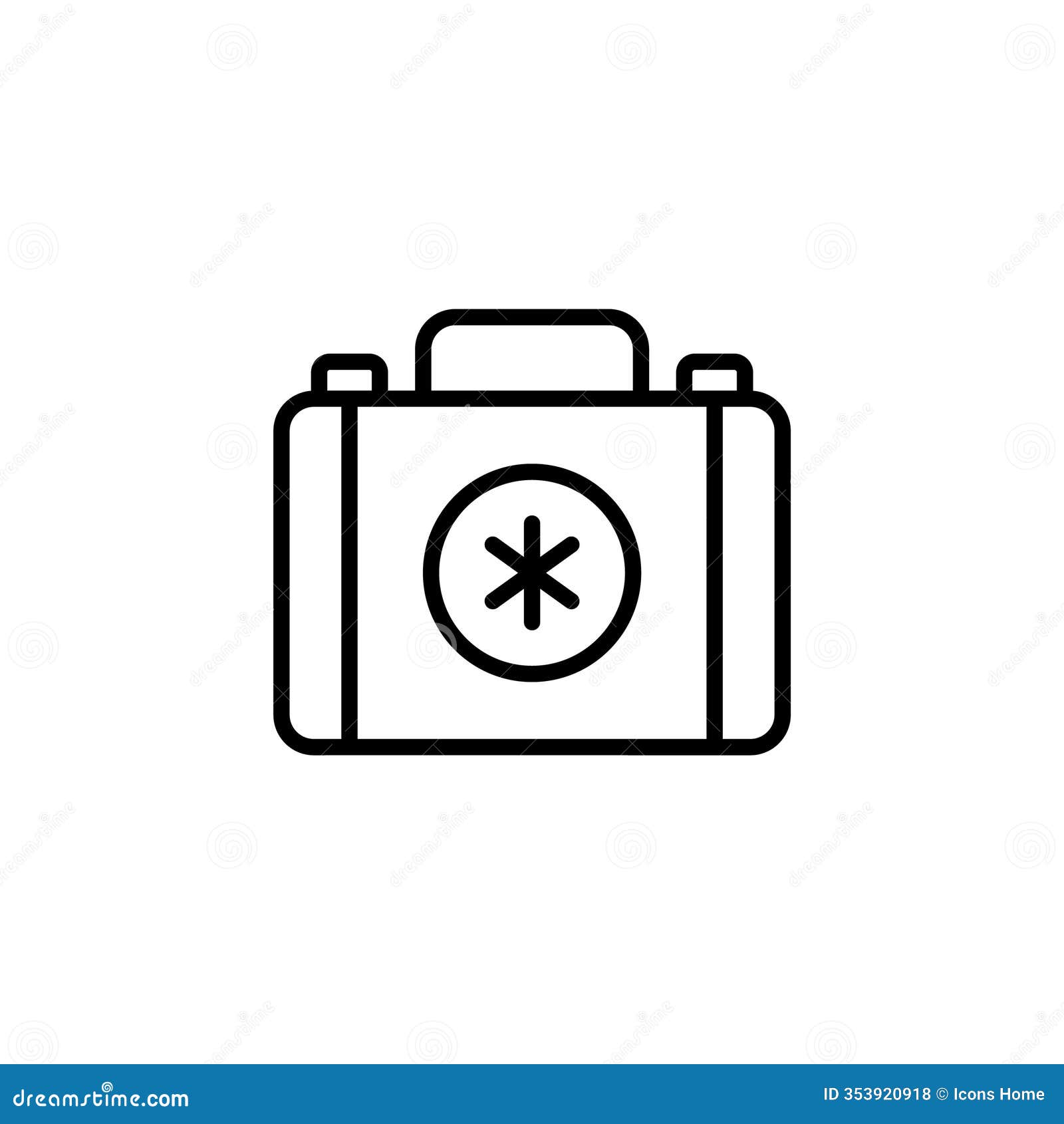 Comprehensive Medical Kit for Wellness and Emergency Care Stock Photo ...