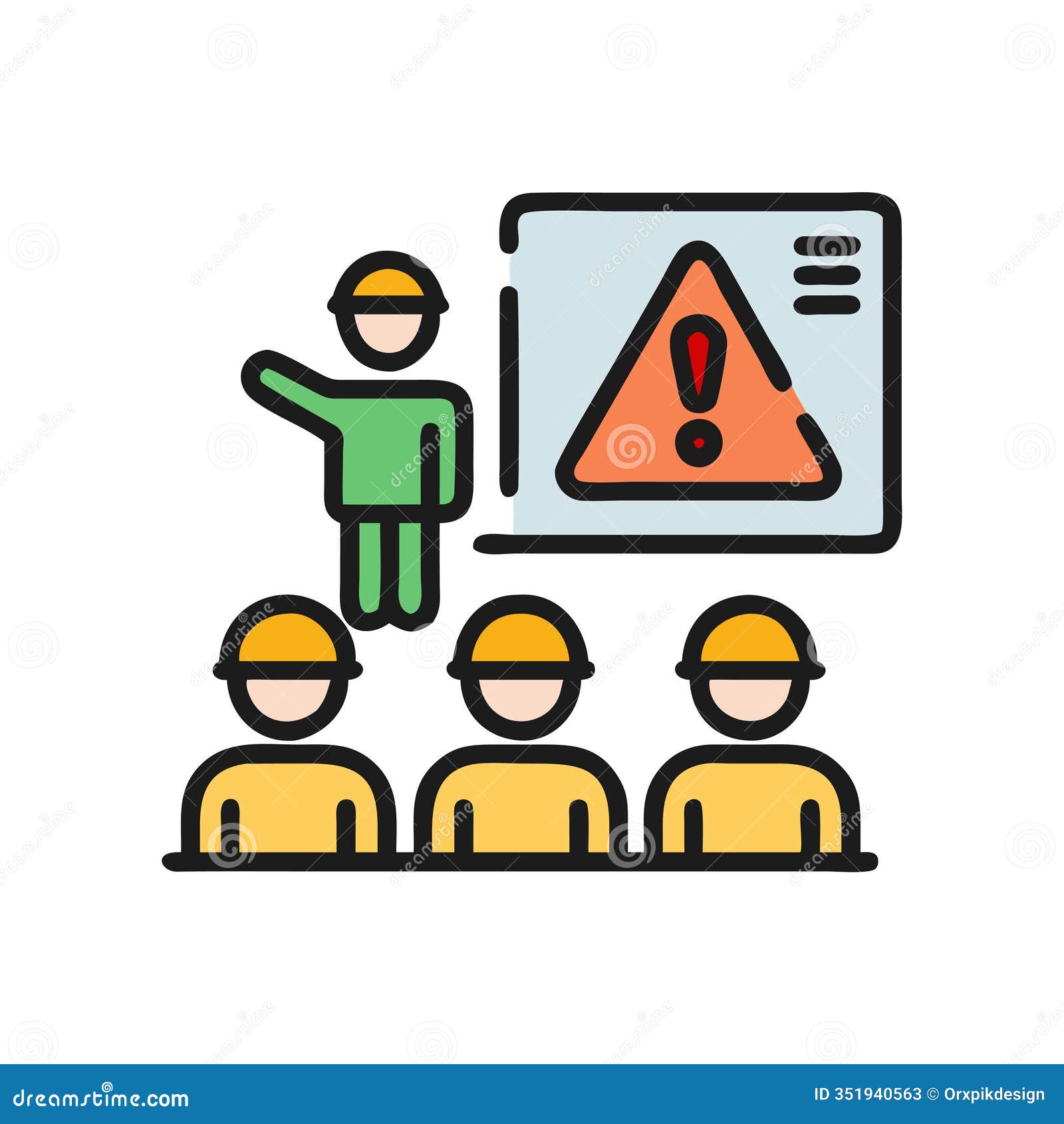 Comprehensive Safety And Environmental Warning Signs A Circular Banner ...