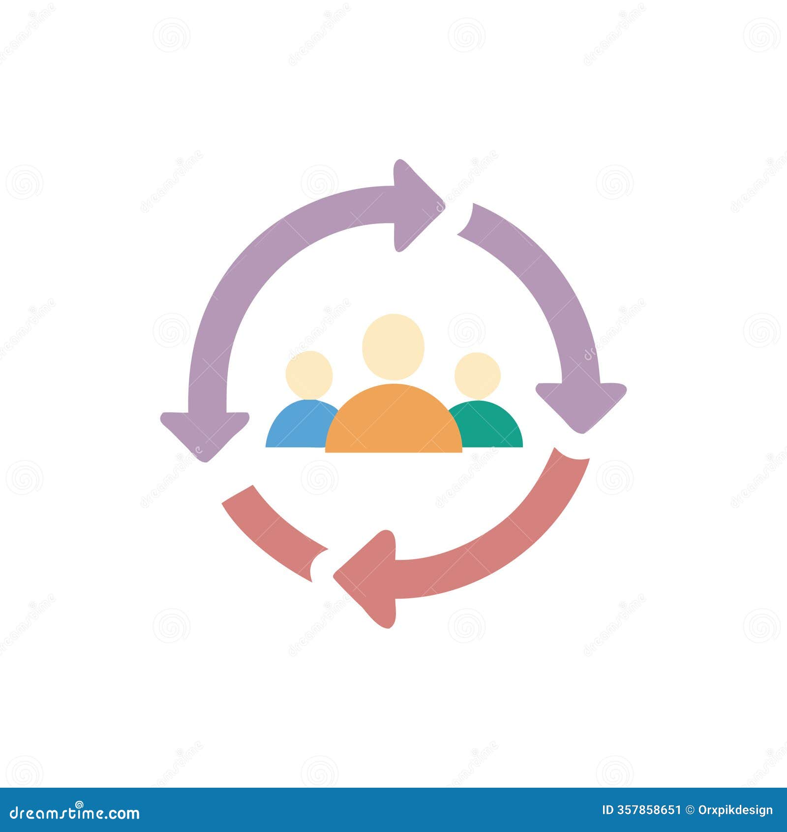 Comprehensive Scrum Icon for Agile Framework Stock Illustration ...