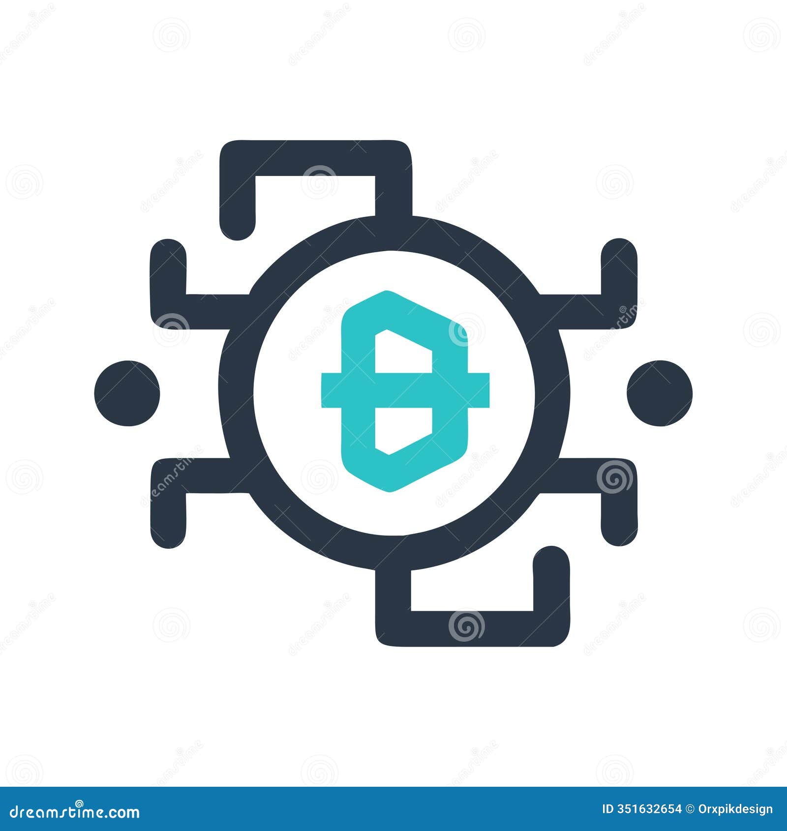 Comprehensive Smart Ledger Symbol Icon For Technology Solutions Vector ...
