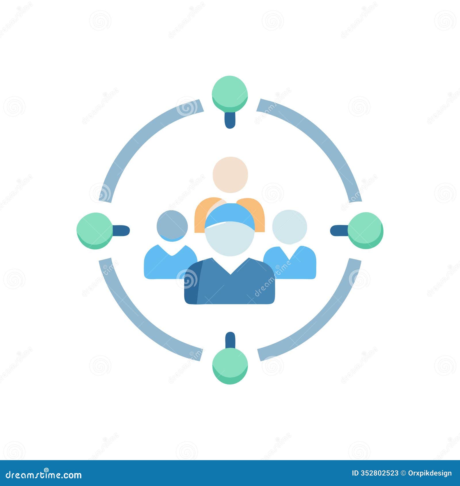 Comprehensive Stakeholder Engagement Icons Collection Stock Vector ...