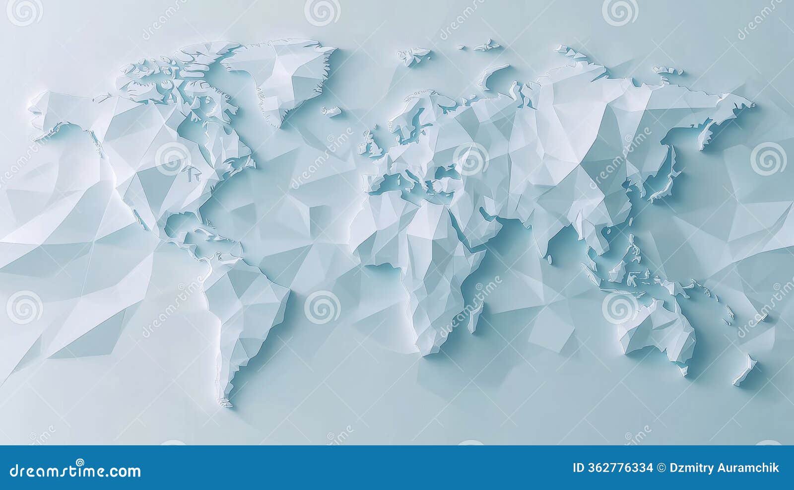 A Comprehensive World Map Illustration on a White Background, Suitable ...