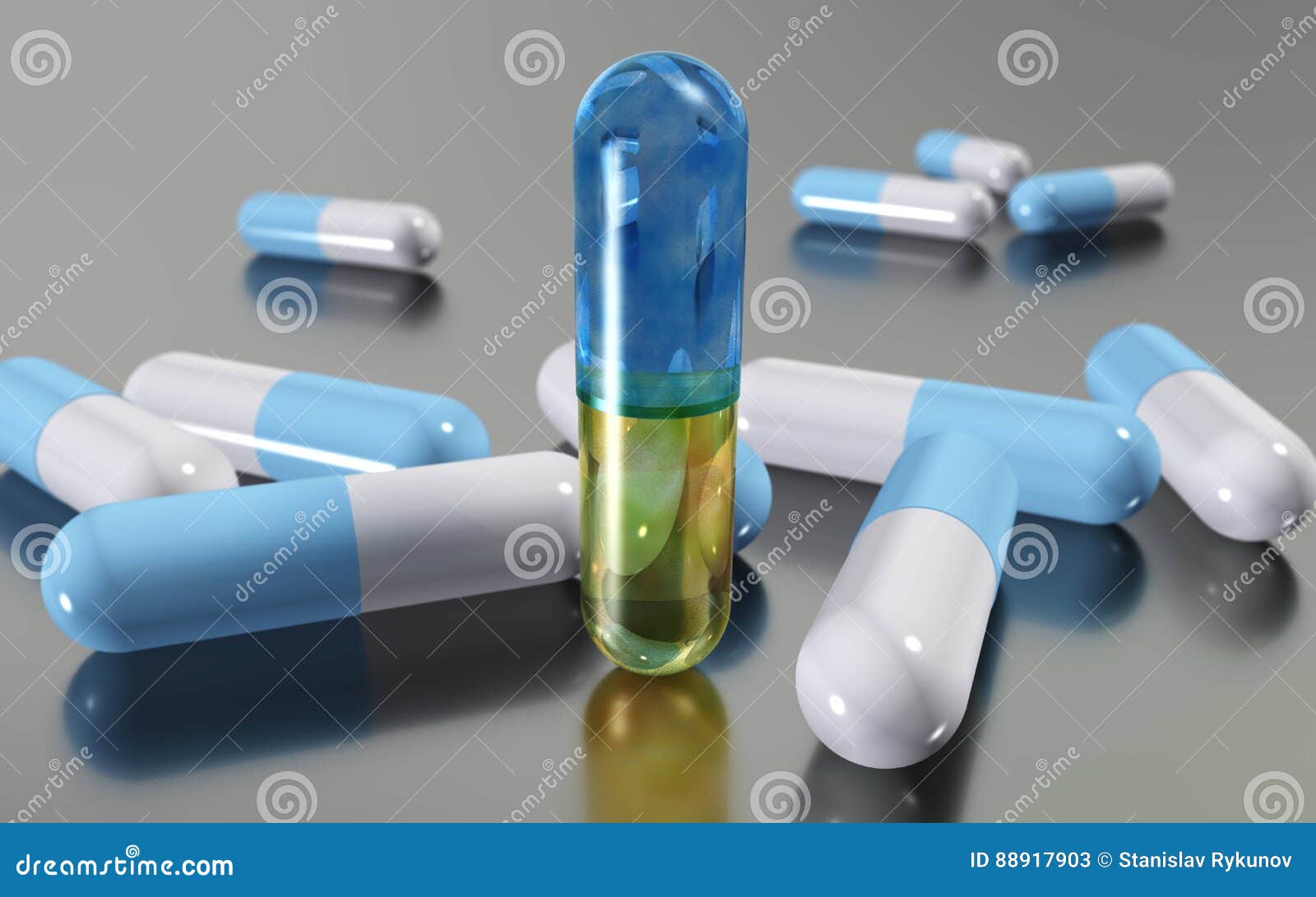 Compresse, Farmaci, Capsule Degli Antidolorifici Illustrazione di Stock ...