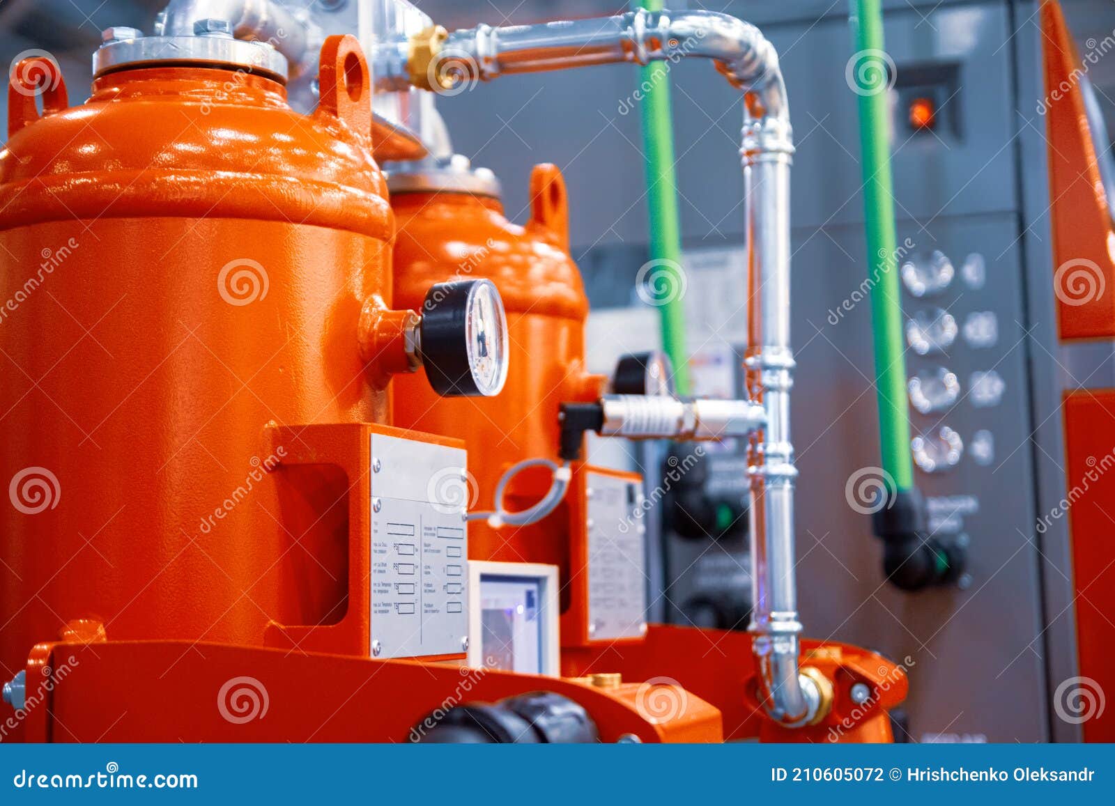 Compressed Air Preparation. Nitrogen And Oxygen Stations And Air Dryers ...