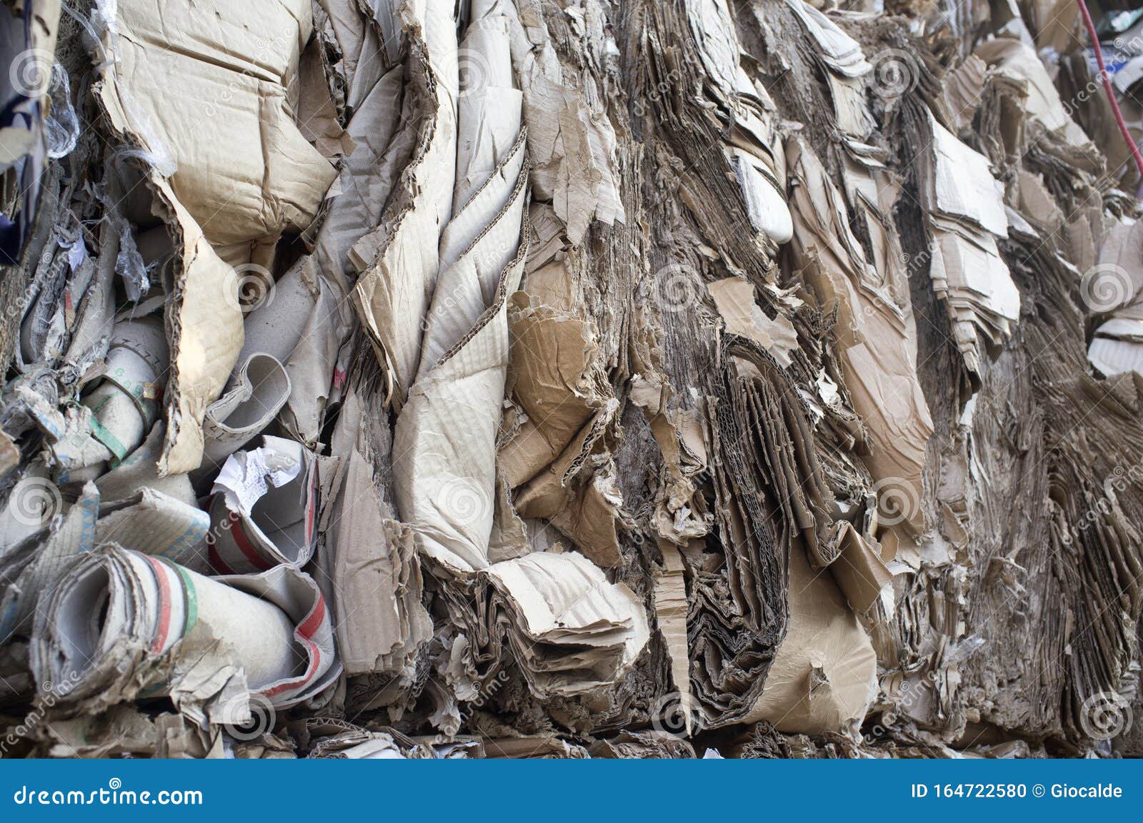 Compressed cardboard stock photo. Image of paper, friendly - 164722580