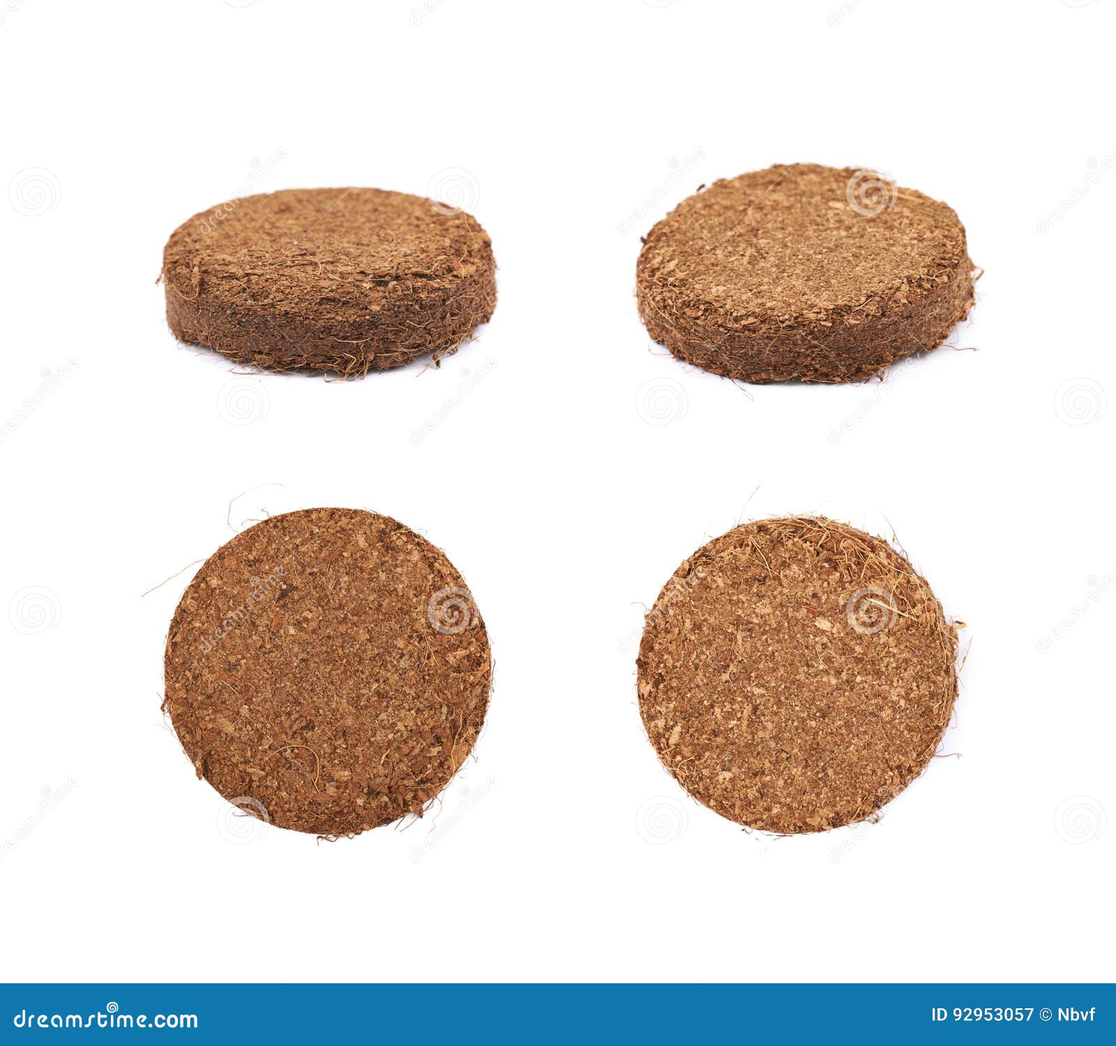 Compressed Compost Tablet Isolated Stock Image - Image of compressed ...
