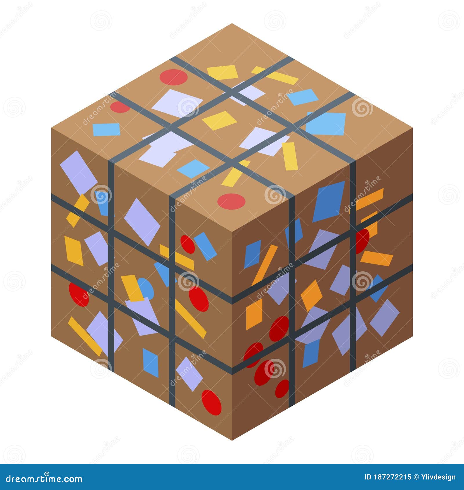 Isometric Compressed Gas Storage Tank. Icon With Vertical Type ...