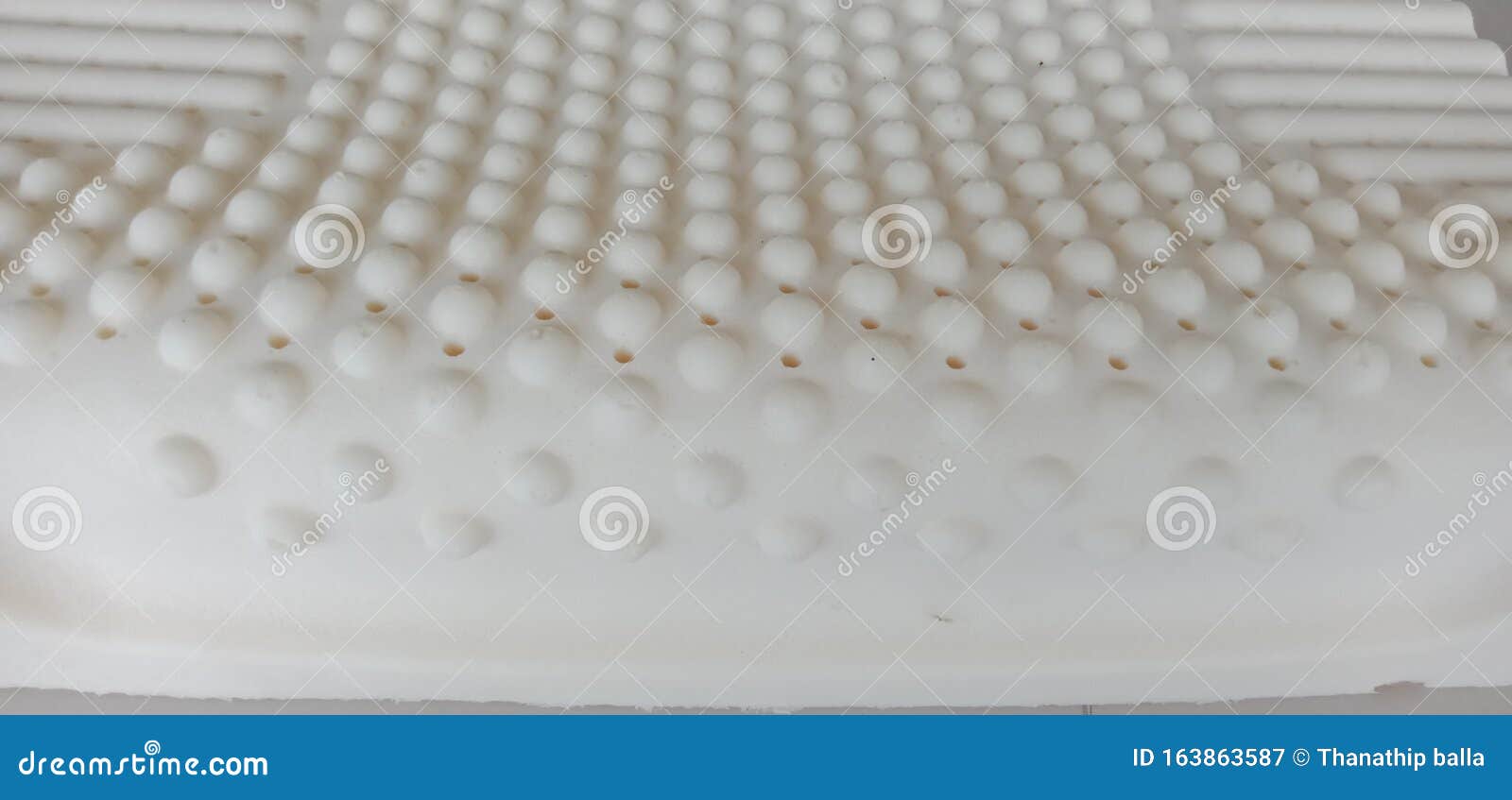 Compressed Sponge is Used To Make Healthy Pillows. Stock Image - Image ...