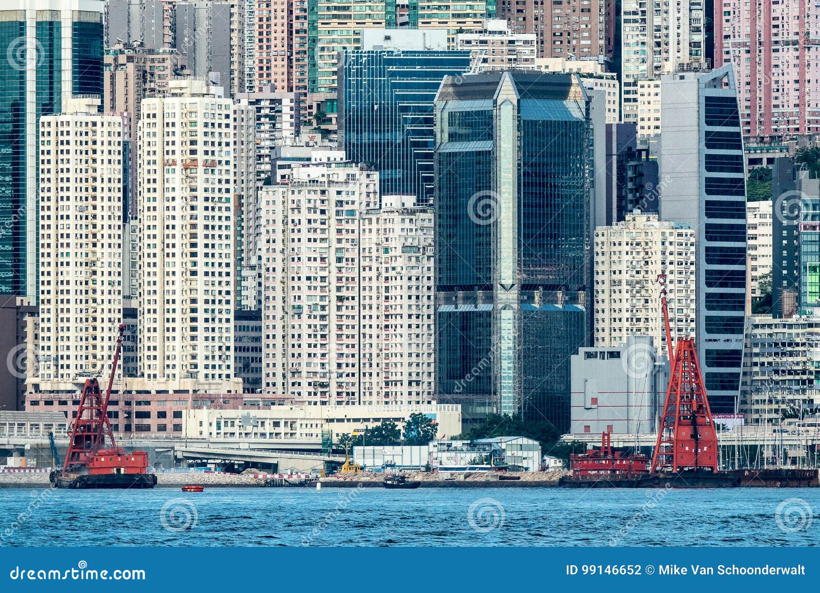 Waterfront editorial photography. Image of metropolis - 99146652