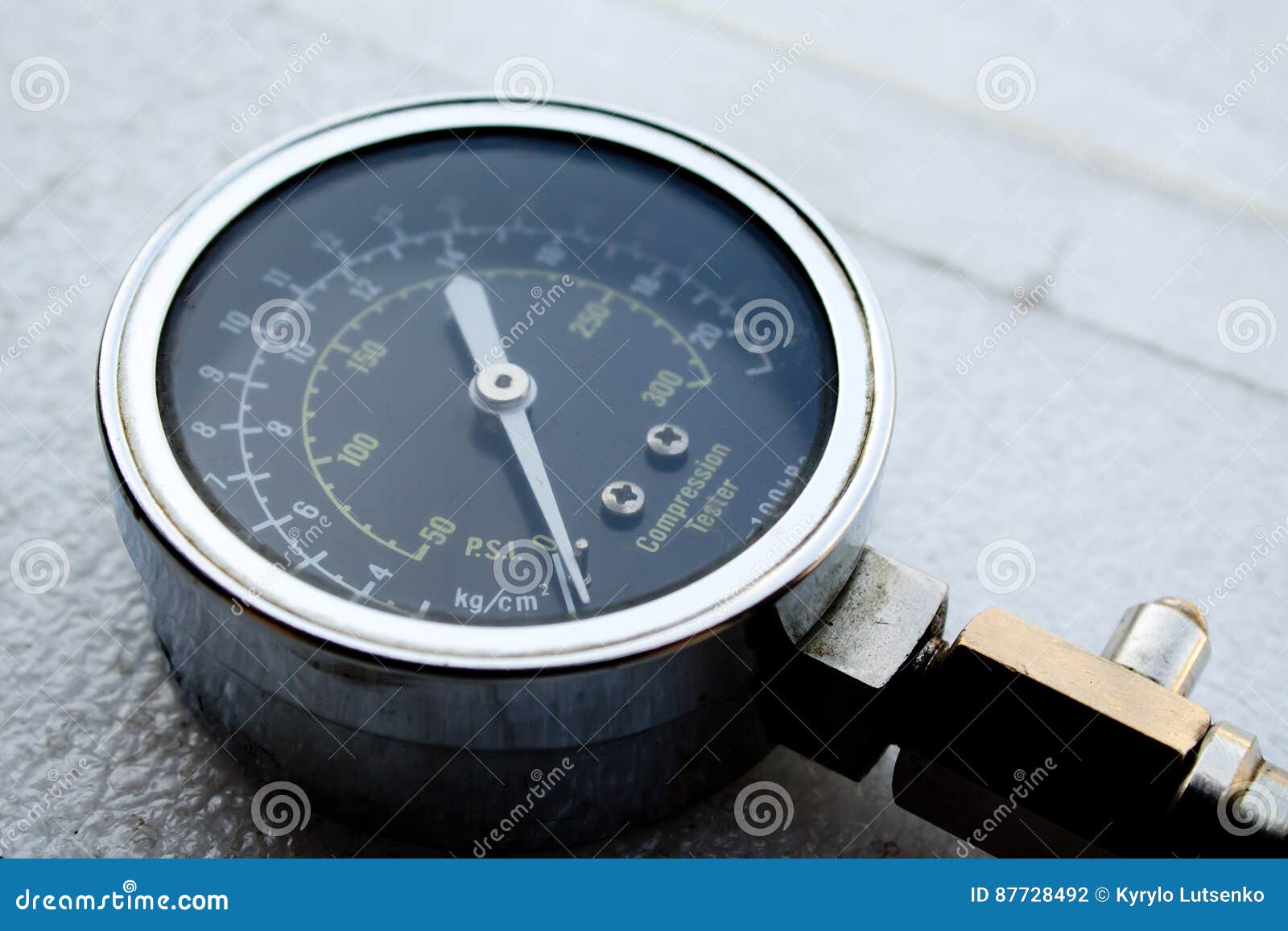 Compression tester stock photo. Image of check, meter - 87728492
