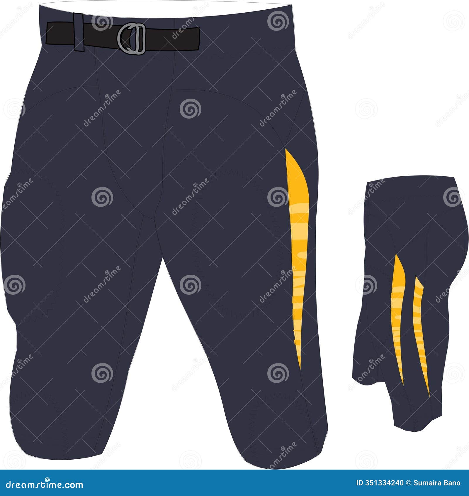 Compression Uniform Mock Up Illustration Vector Stock Illustration ...