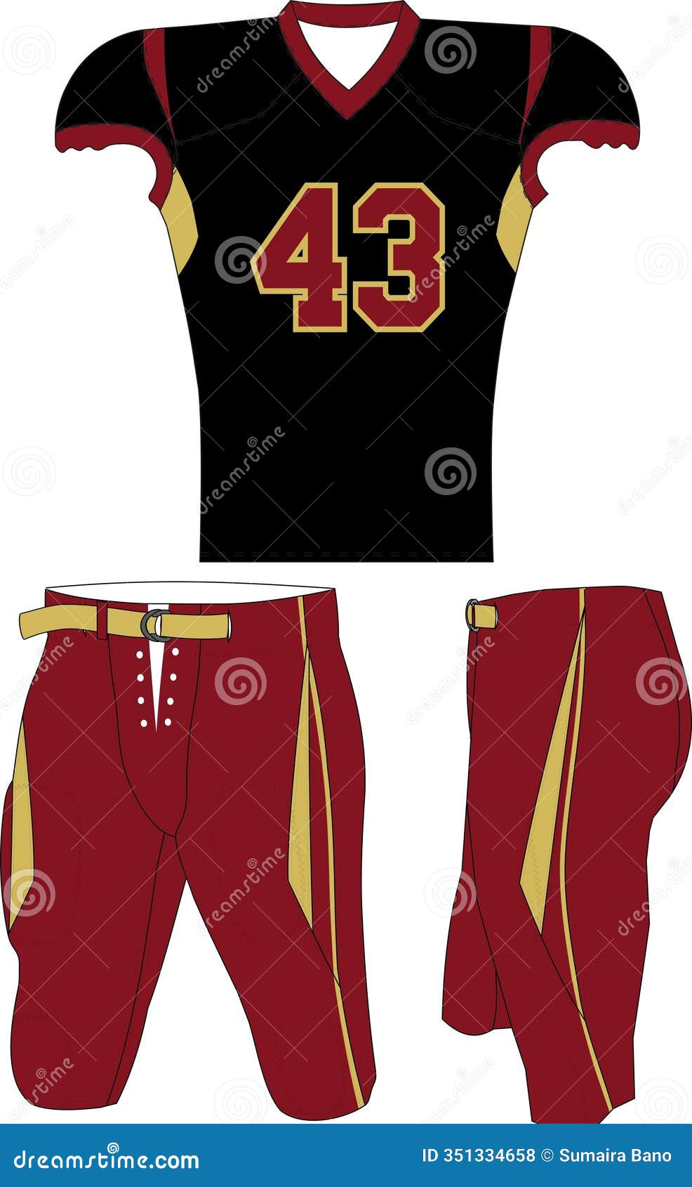 Compression Uniform Mock Up Illustration Vector Stock Illustration ...