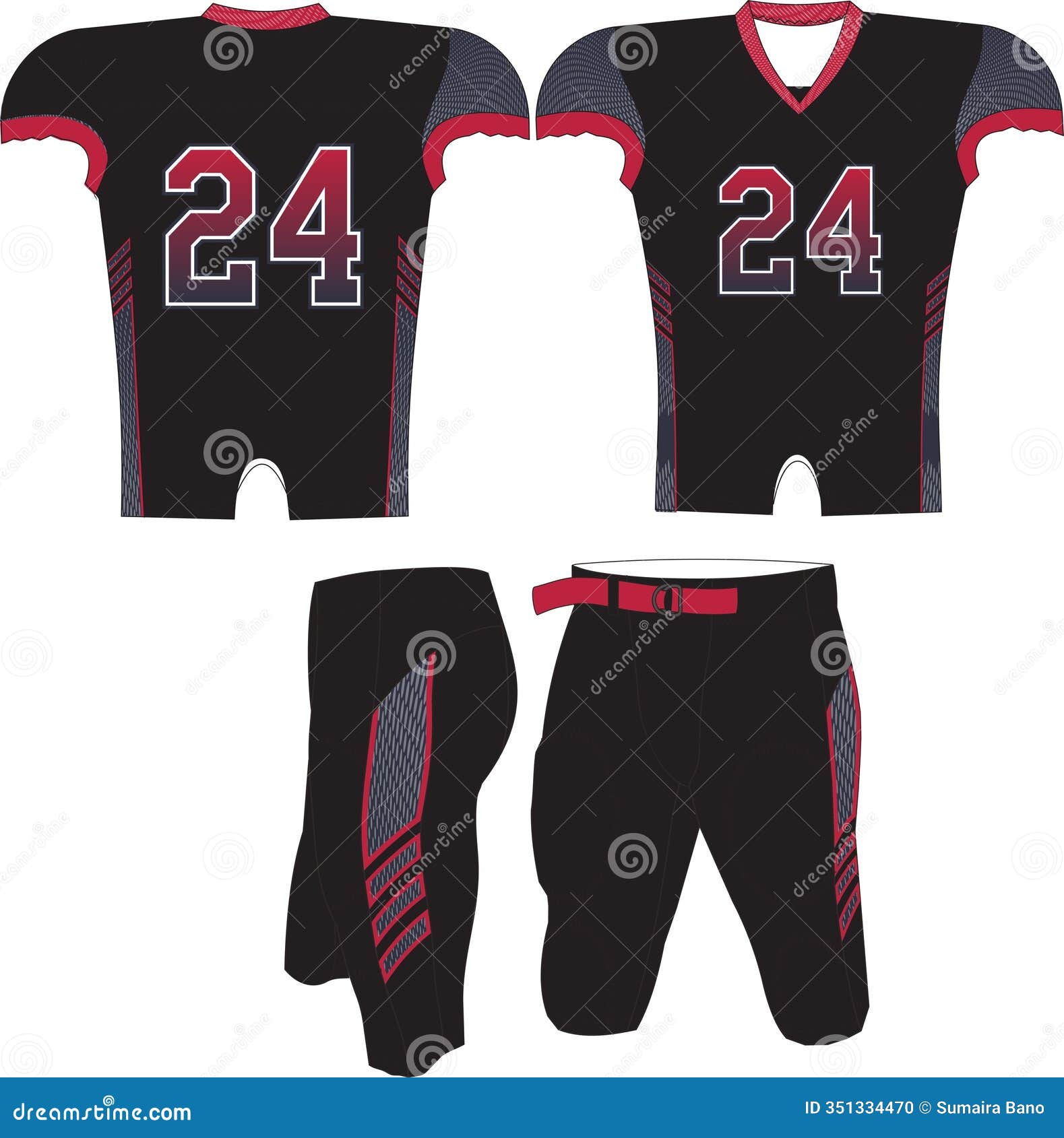 Compression Uniform Mock Up Illustration Vector Stock Illustration ...