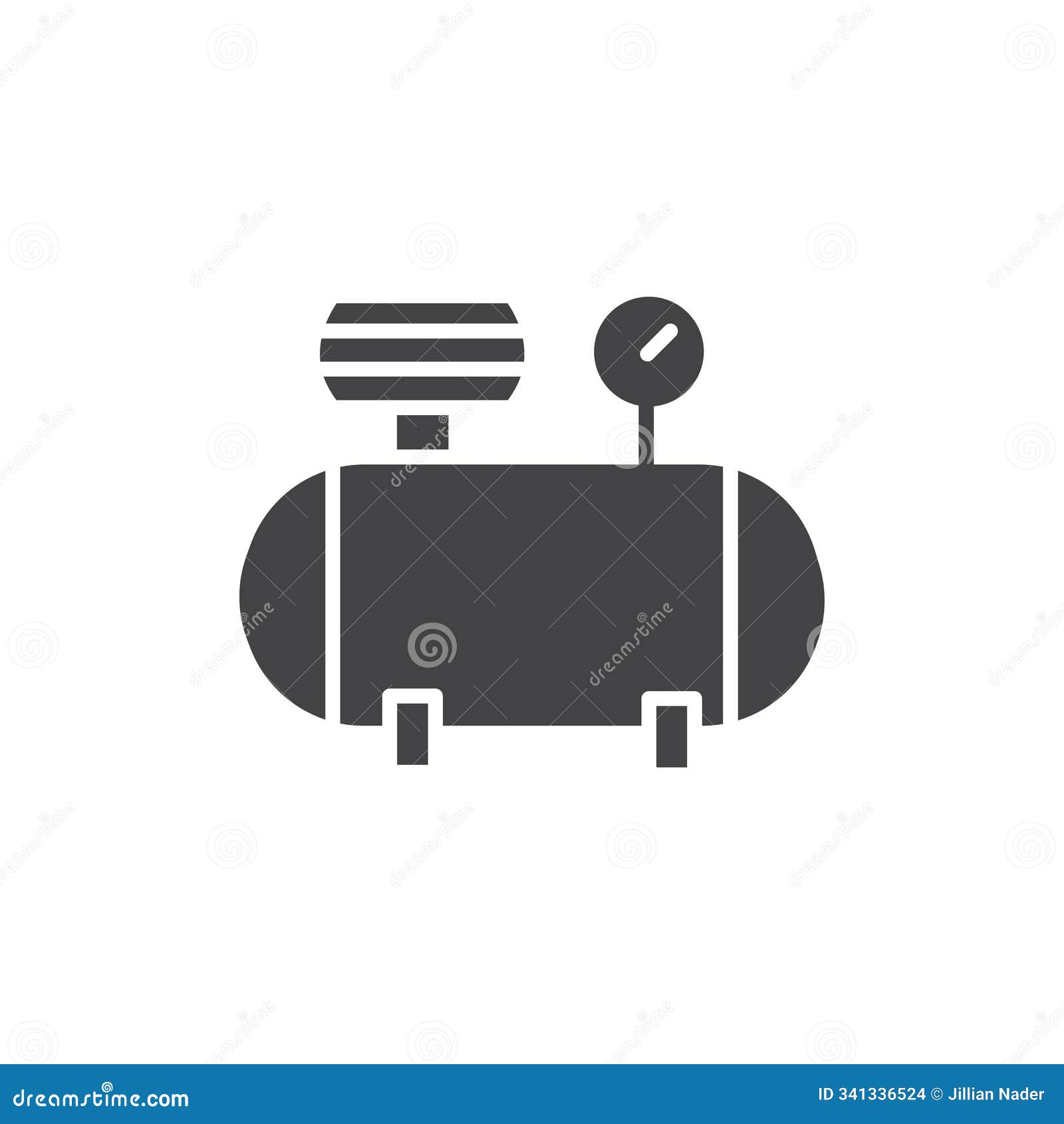 Compressor Icon Logo Vector Design | CartoonDealer.com #252953936