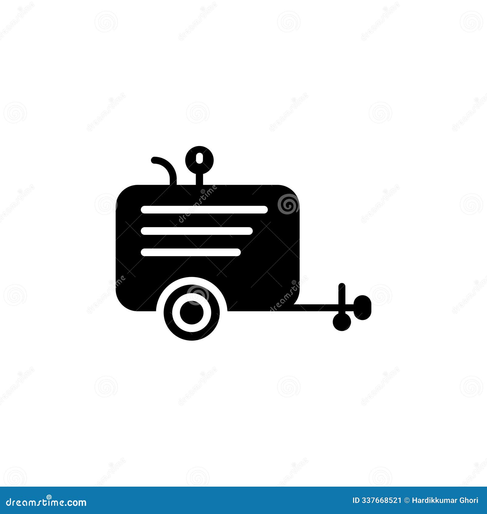 Compressor Icon Set. Electric Portable Air Compressed Pump Vector ...